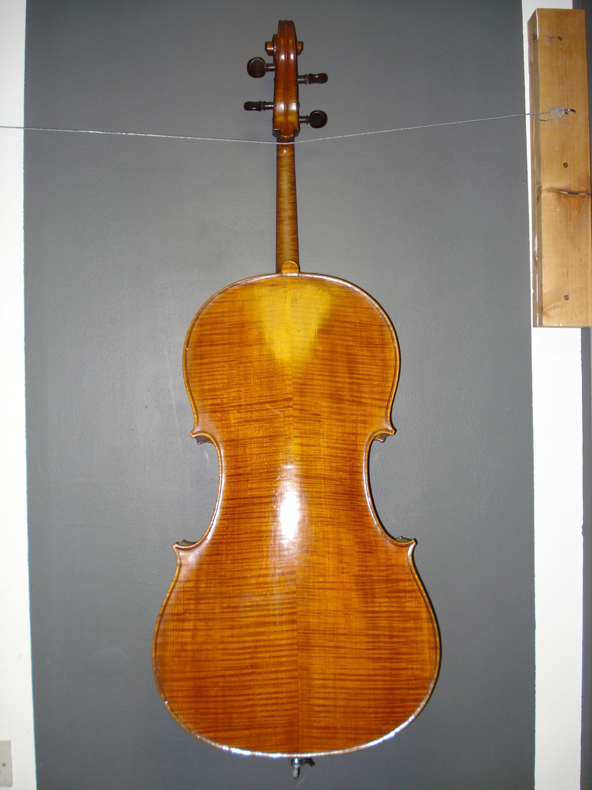 Bonhams : A Mirecourt Cello circa 1900 (3)