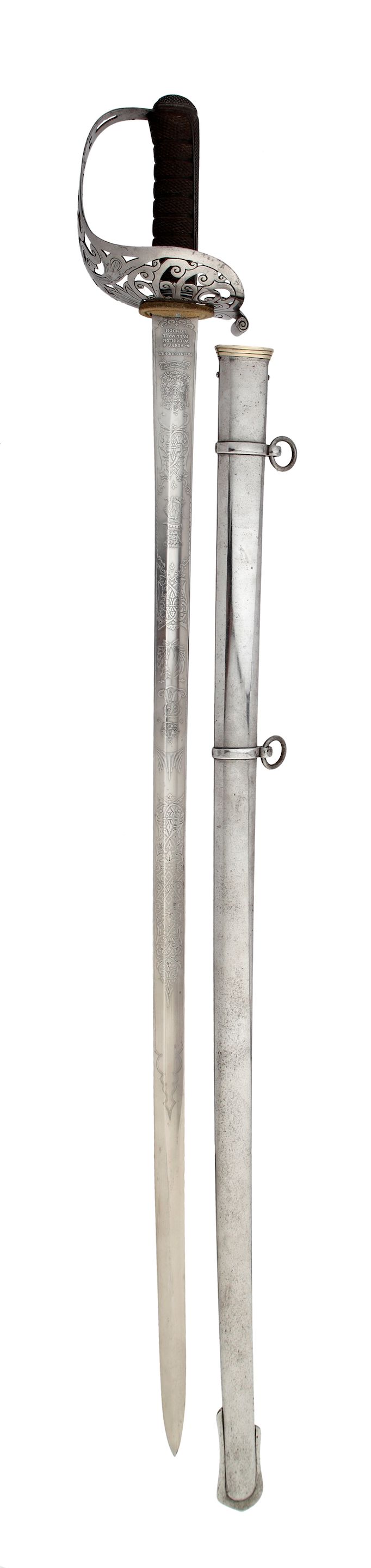 Bonhams : A Regimental 1896 Pattern Cavalry Officer's Sword of the 7th ...