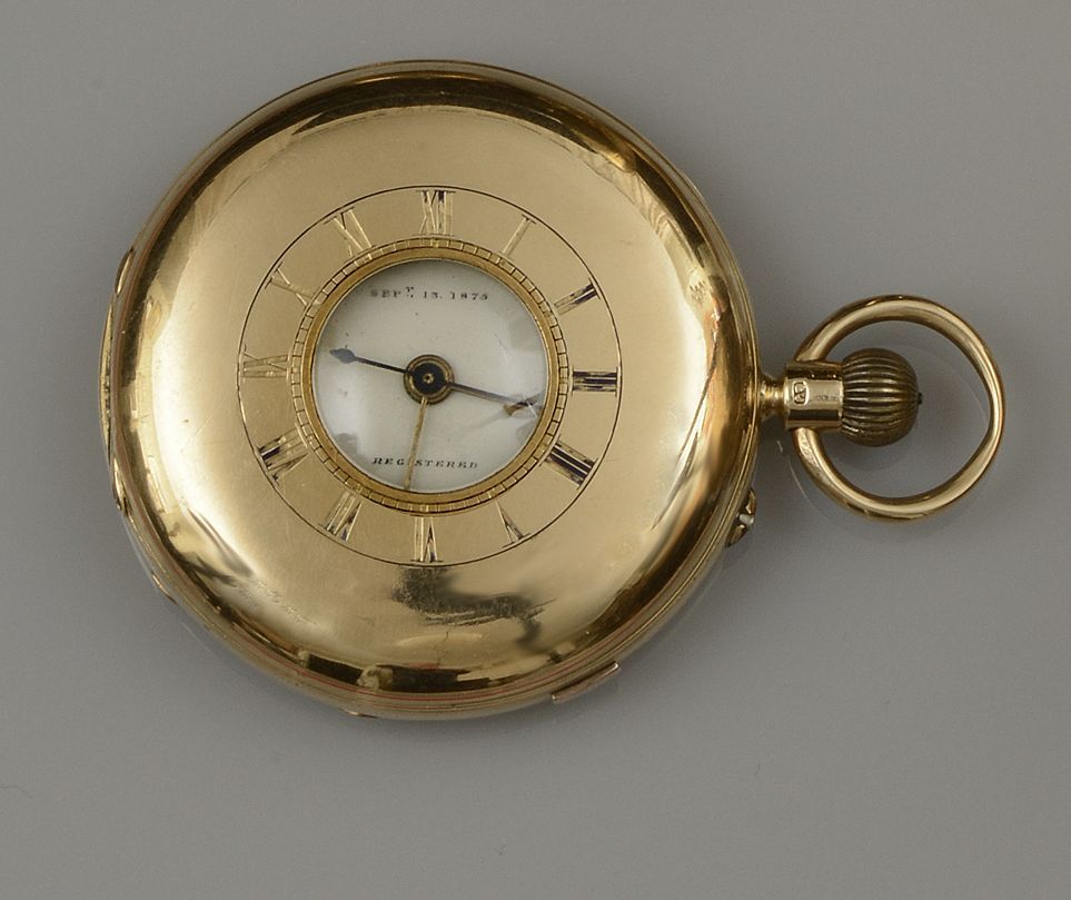 Bonhams : John Lecomber, Liverpool A Victorian 18ct gold half hunter ...