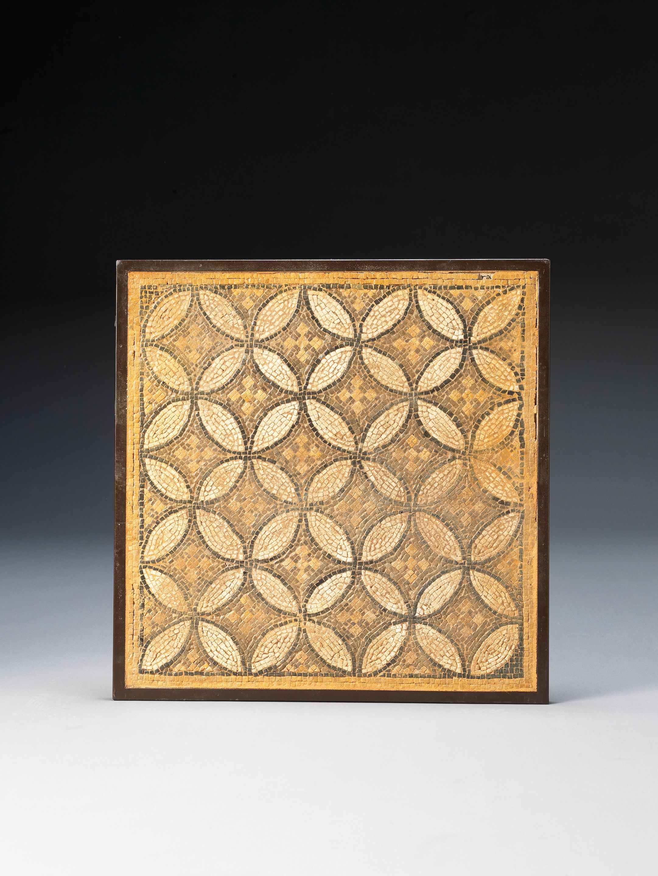 Bonhams : A Roman geometric mosaic panel