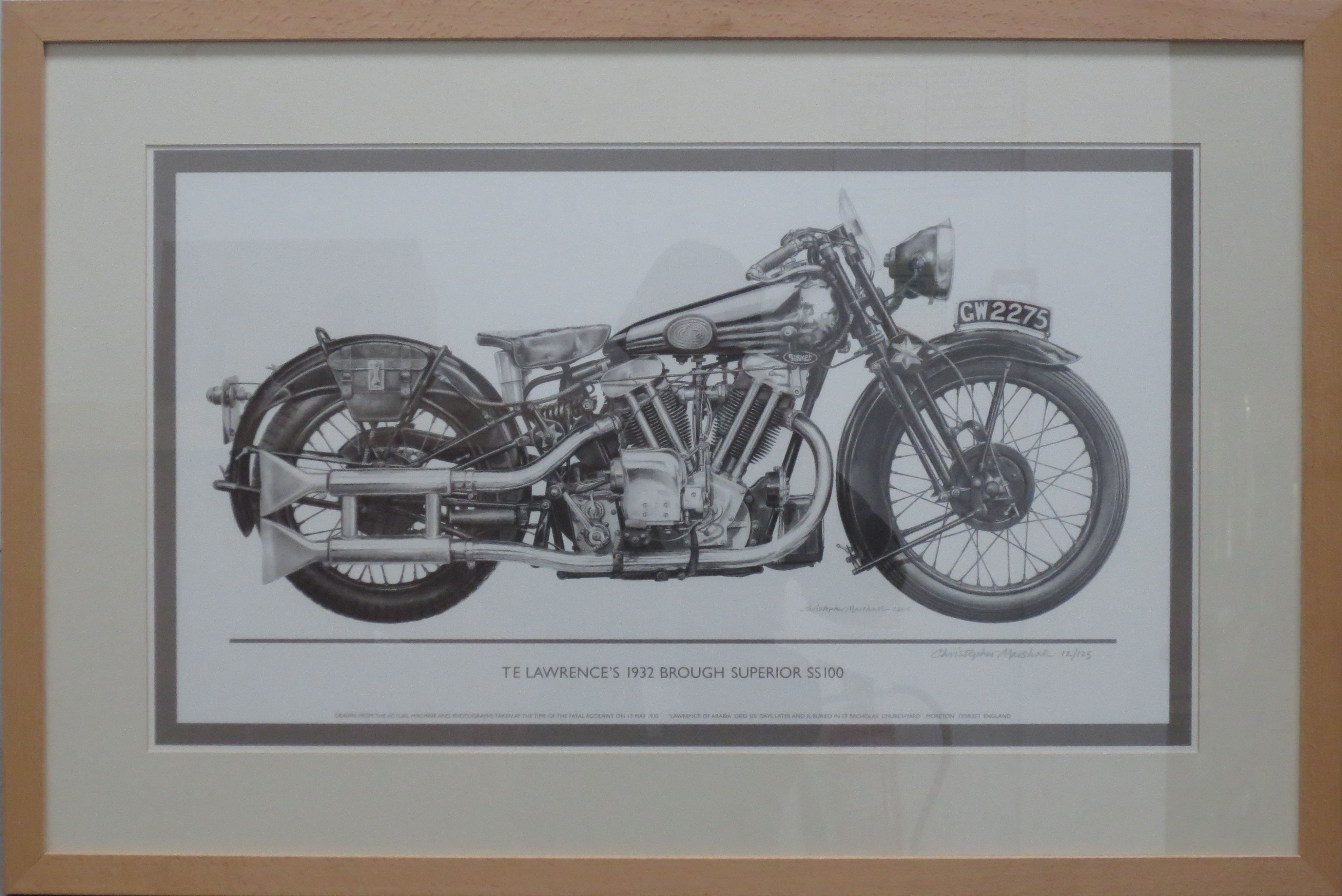 Bonhams Cars : 'T E Lawrence's 1932 Brough Superior SS100', a signed ...