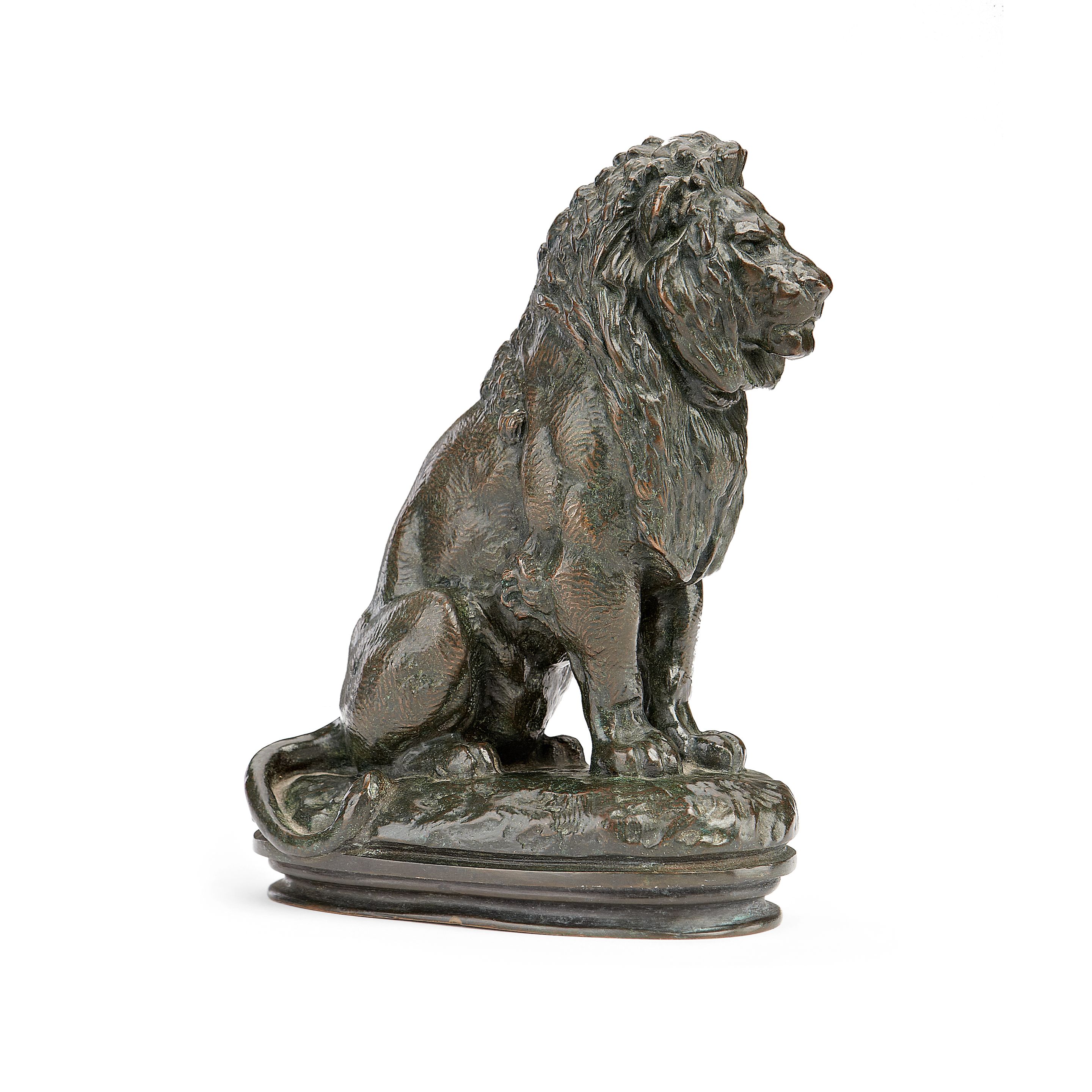 Bonhams : Antoine-Louis Barye, French (1796-1875) A bronze model of the ...