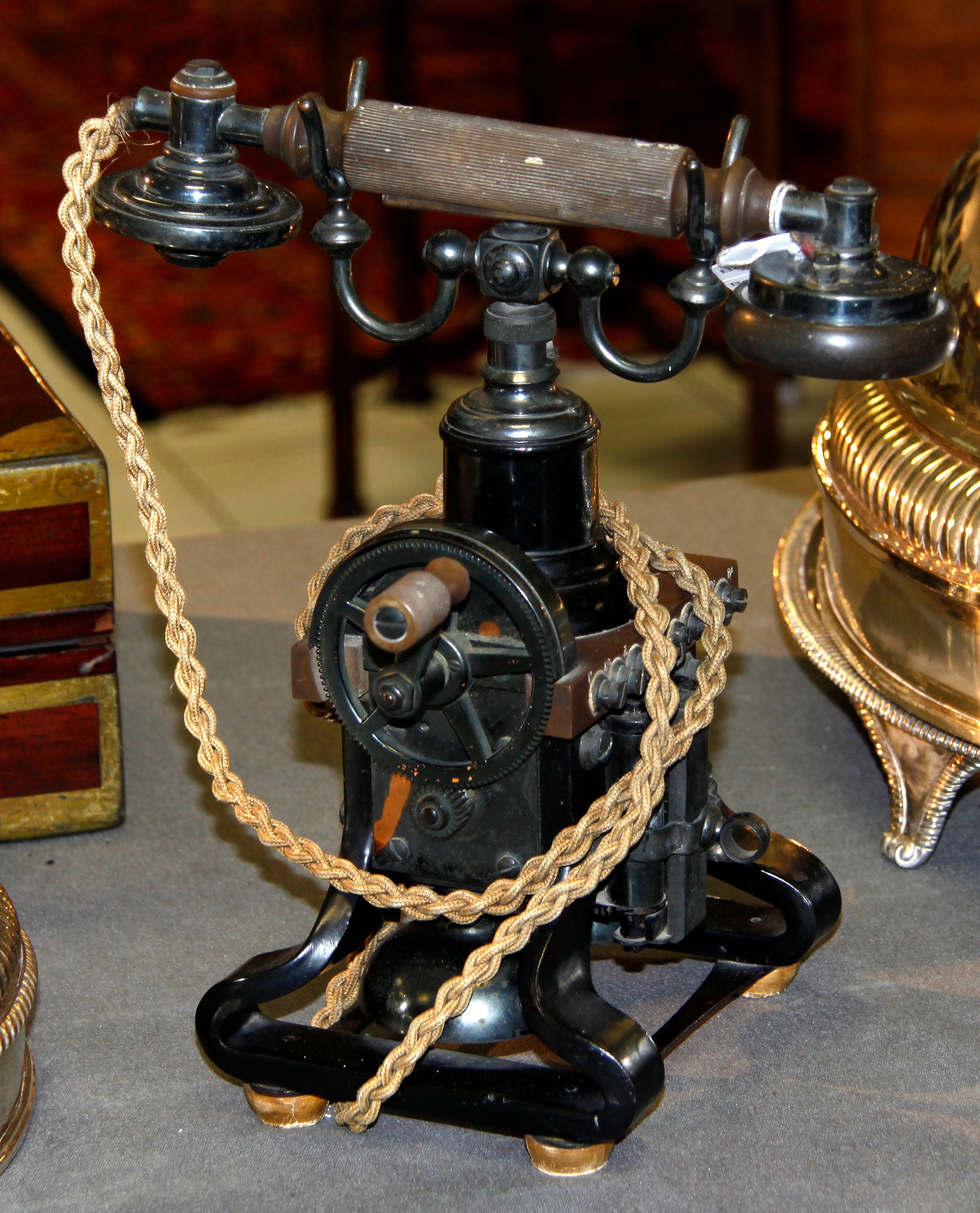Bonhams : An Ericsson Table Telephone, circa 1900,