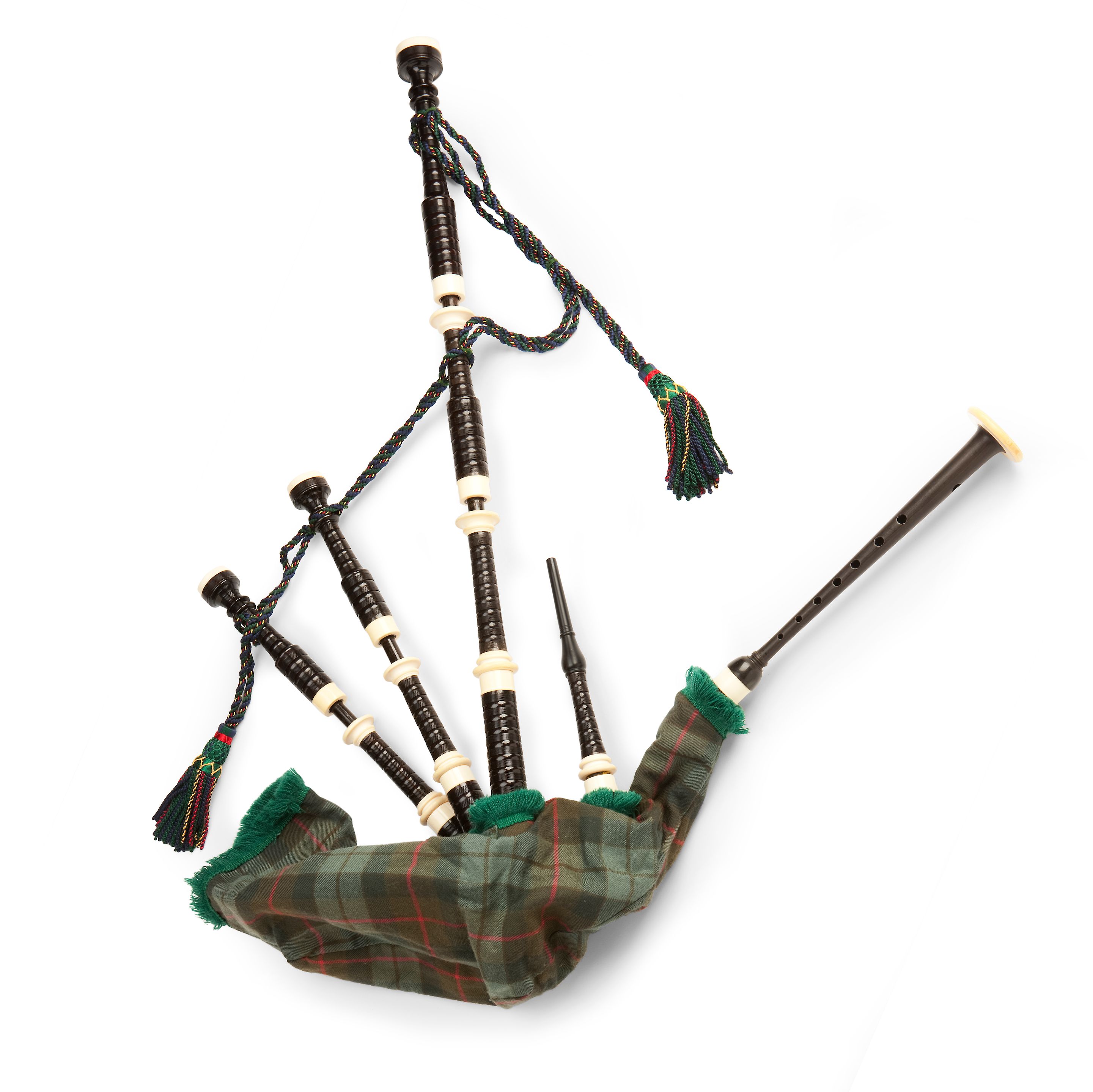 Bonhams : A set of ivory mounted bagpipes