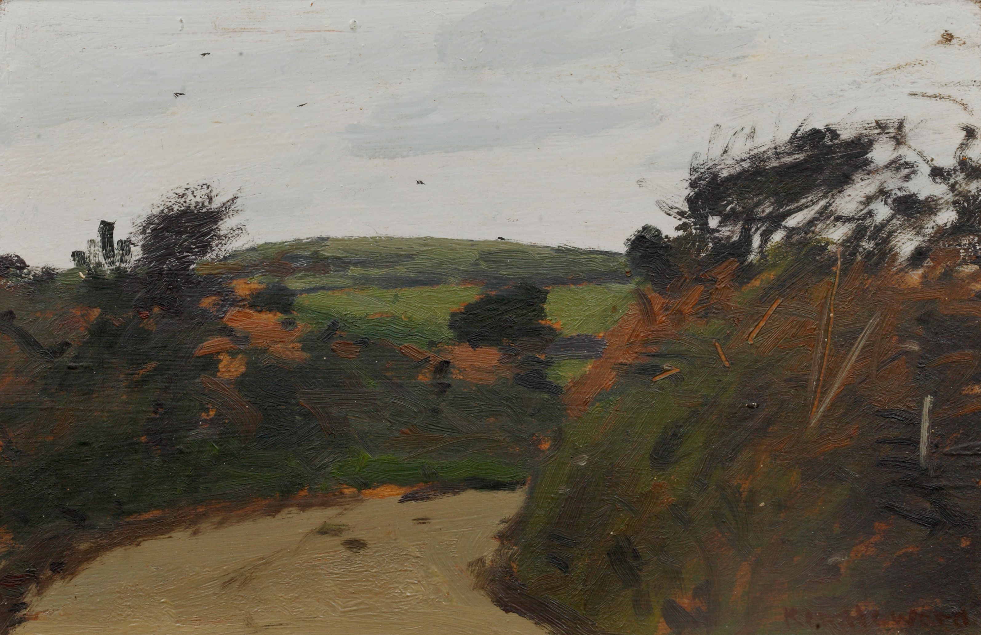 Bonhams : Ken Howard R.A. (British, born 1932) Cornish Lane