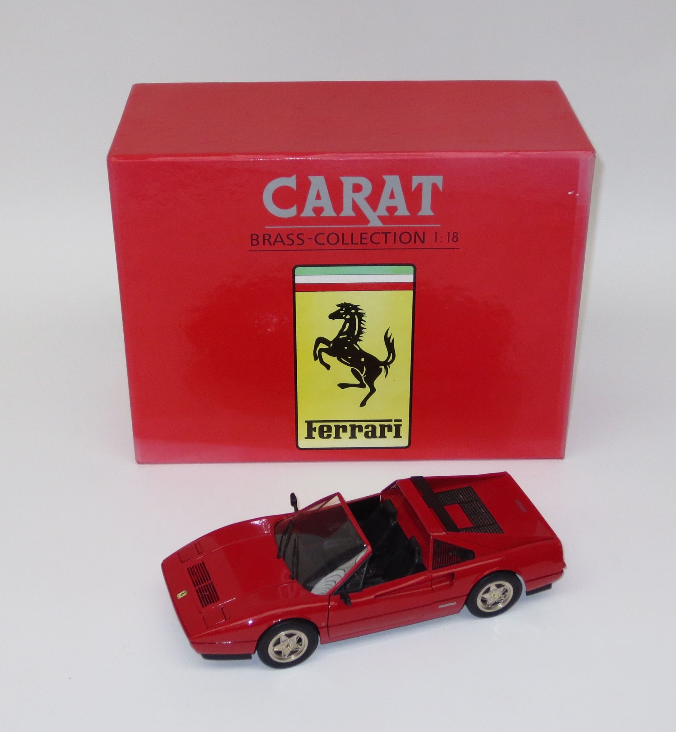 Bonhams Cars : A 118 scale model of a Ferrari 328 GTS, by Carat,