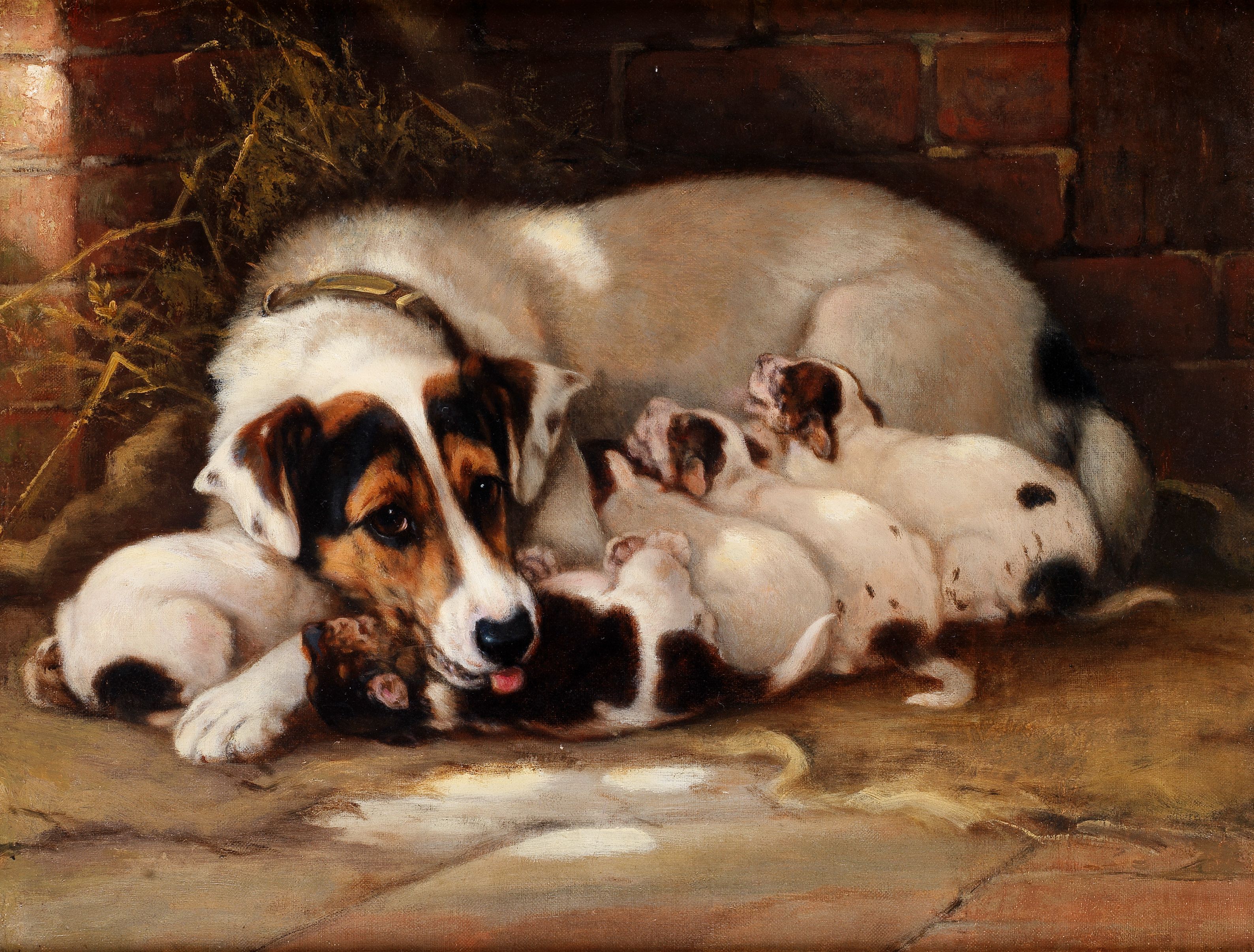 Bonhams : Valentine Thomas Garland (British, active 1884-1903) Mother's ...