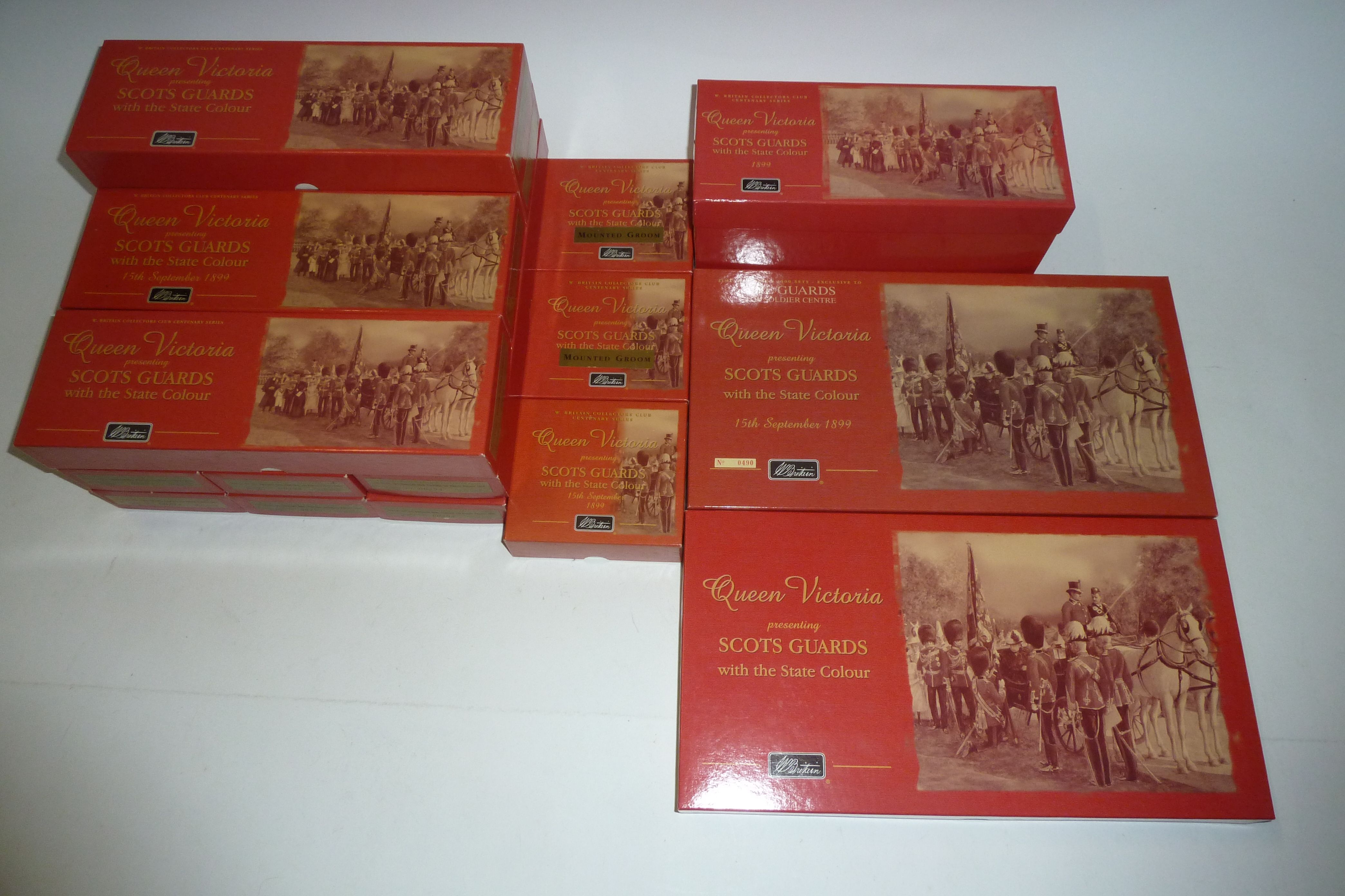 Bonhams : Britains Queen Victoria presenting colours to the Scots ...