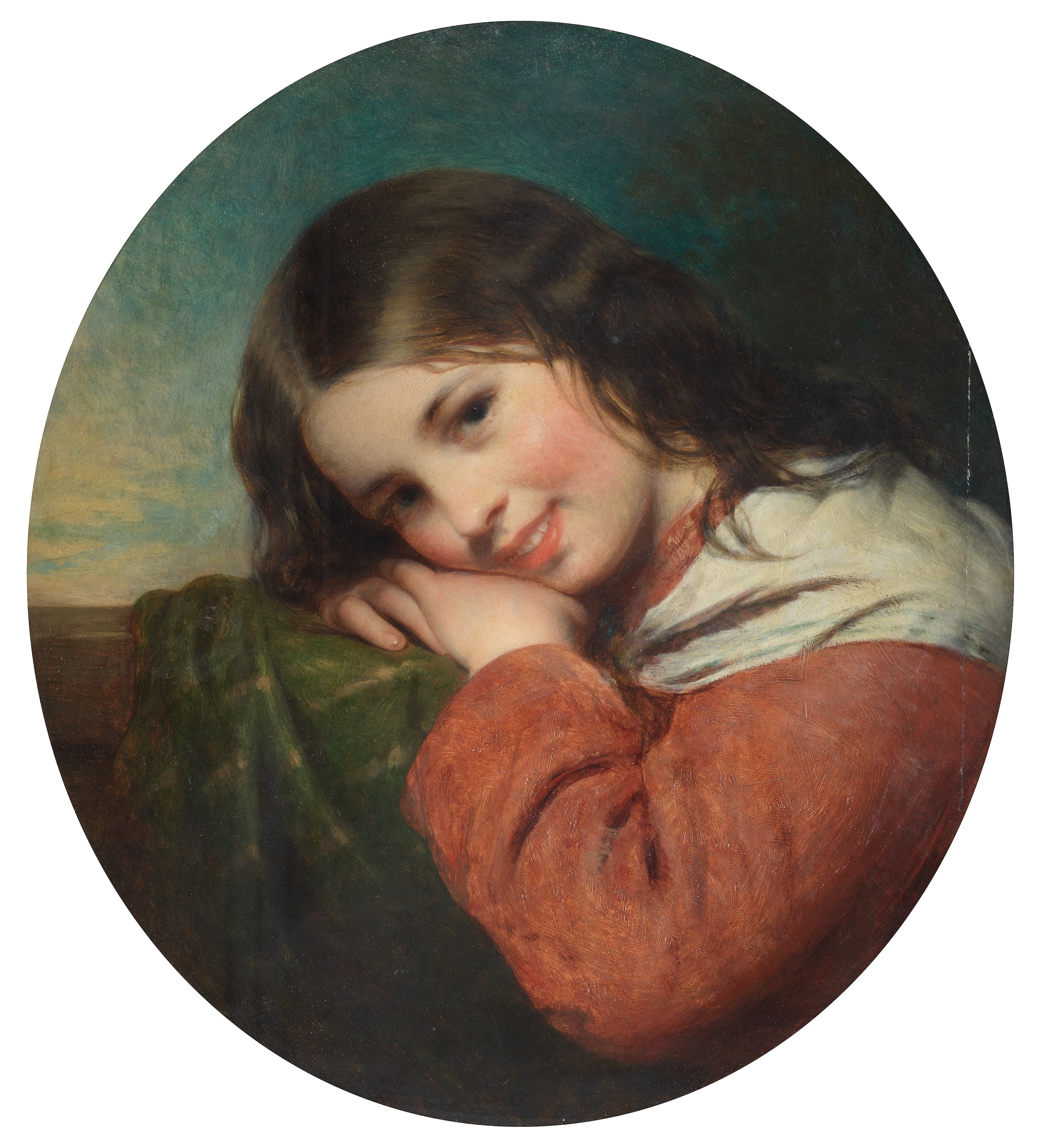 Bonhams : Charles Baxter (British, 1809-1879) 'Laughing eyes'