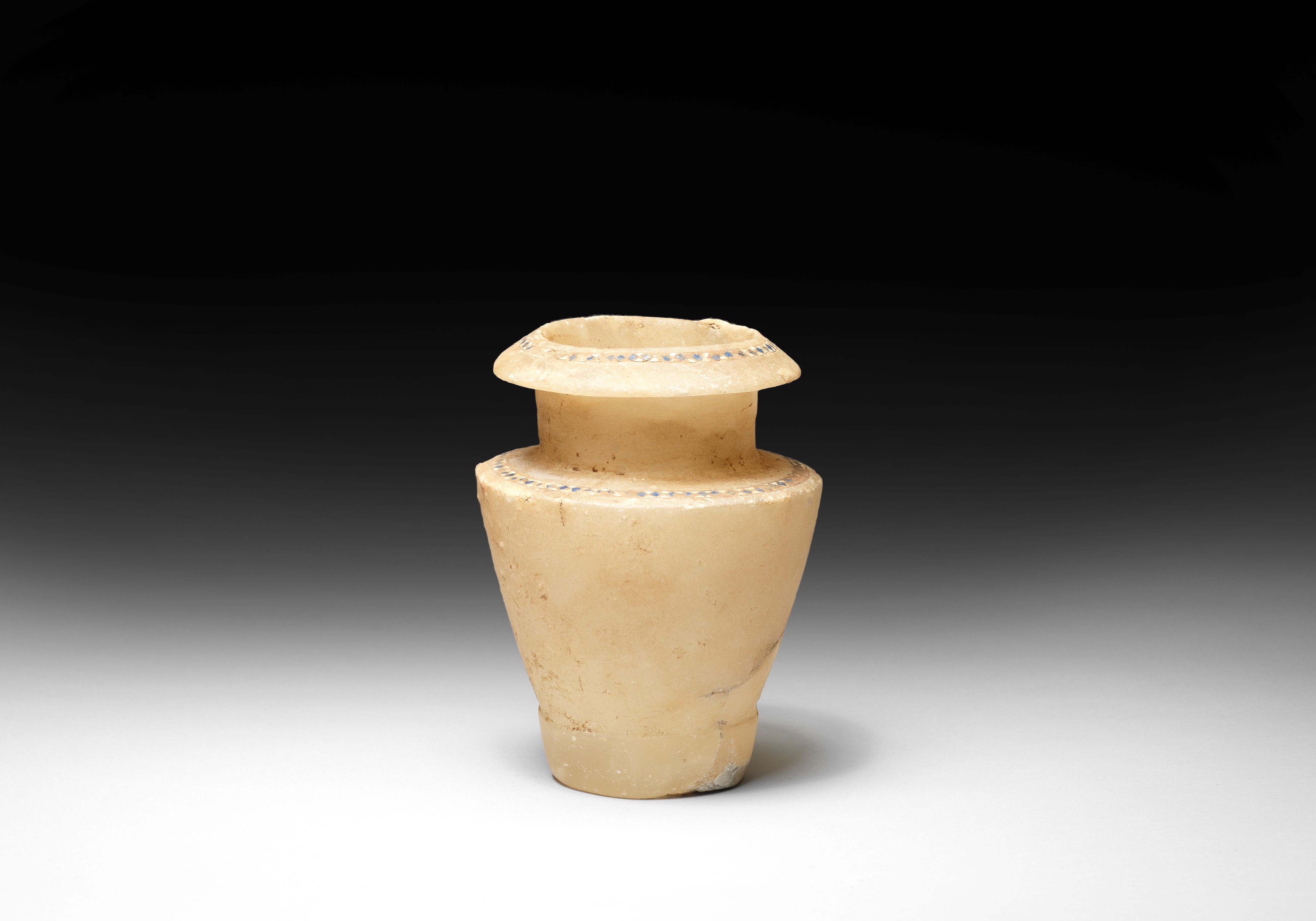 Bonhams : A Mesopotamian alabaster jar