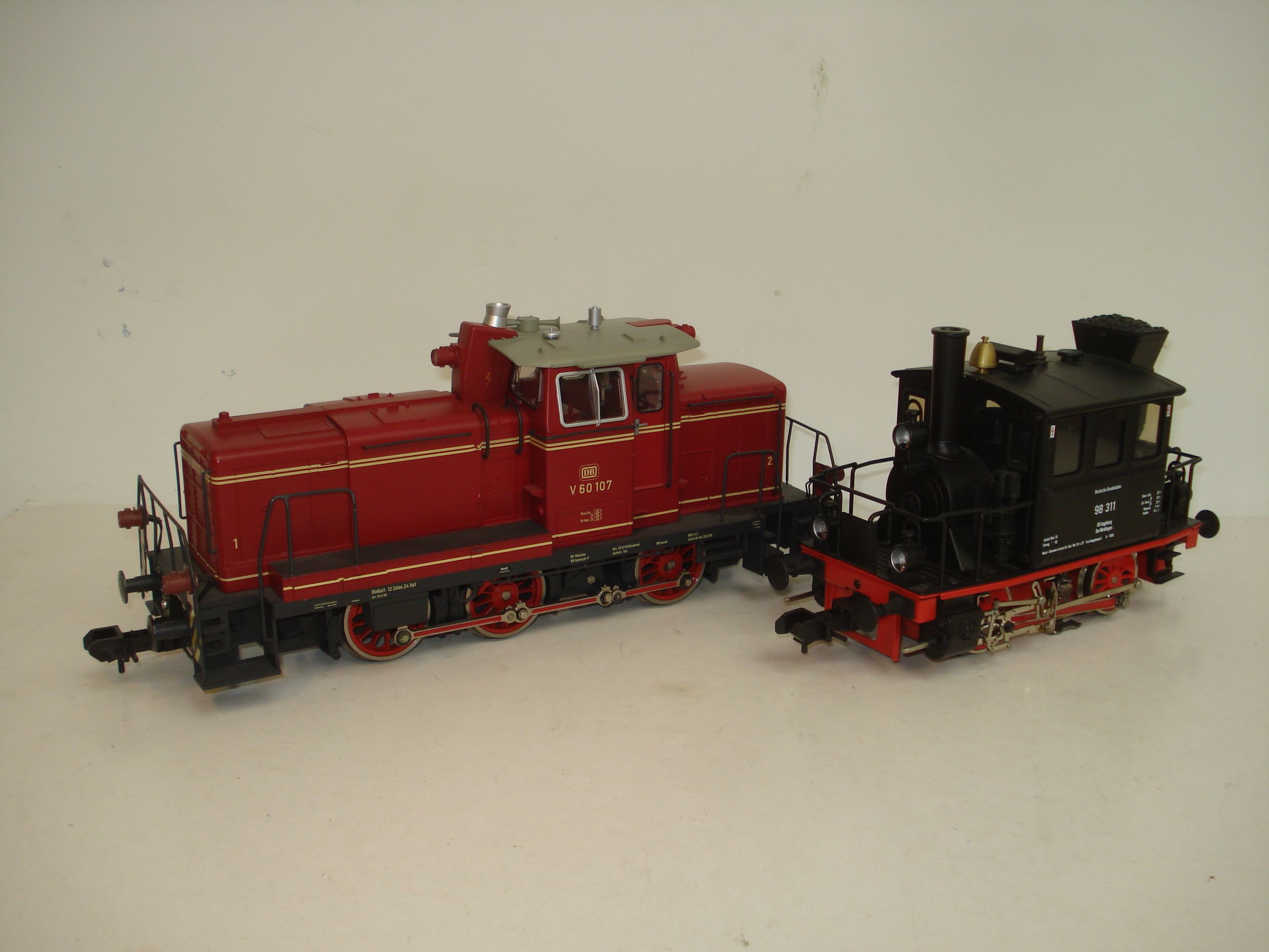 Bonhams : Marklin Maxi Diesel Hydraulic Switch engine and tank locomotive 2