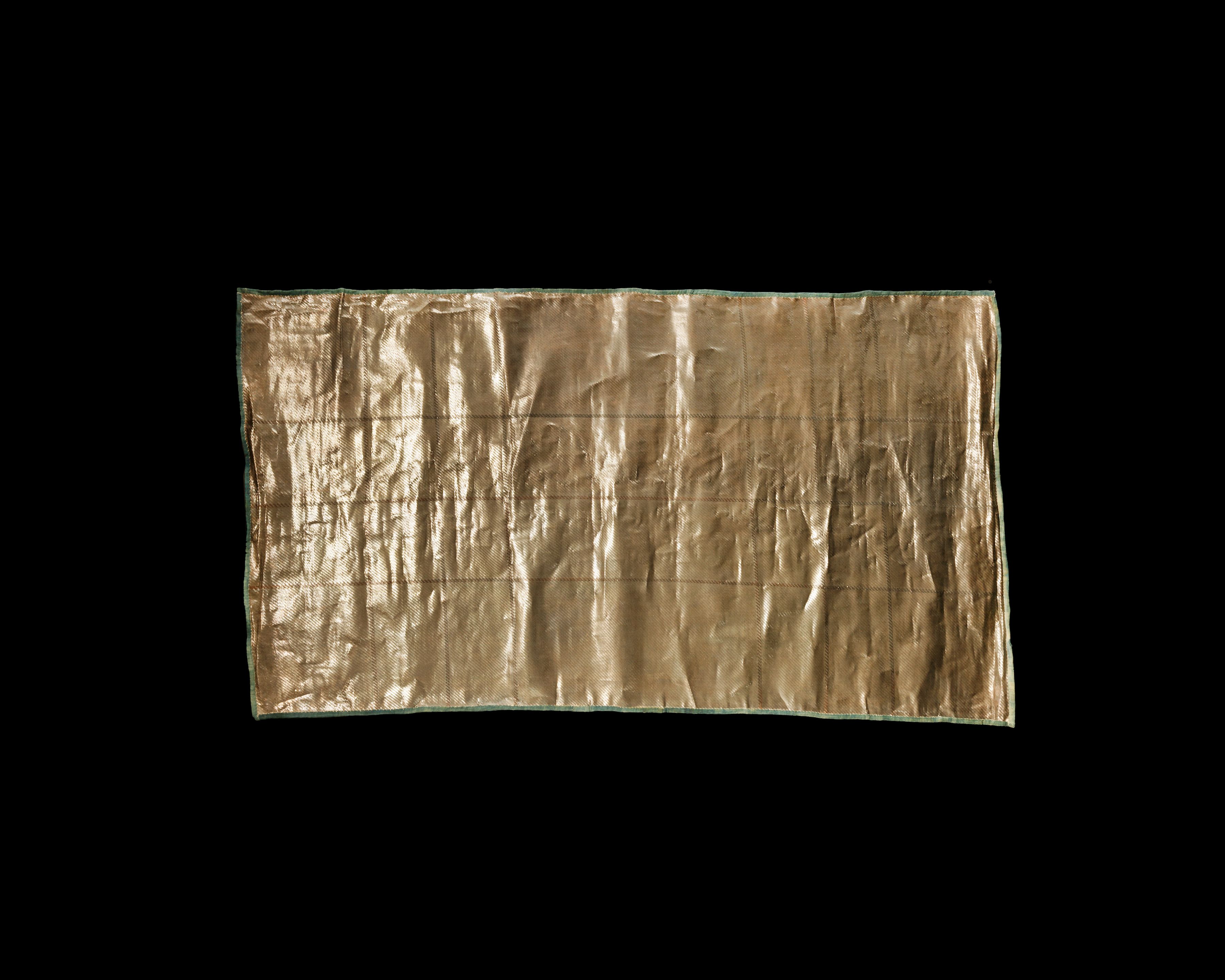 Bonhams : A rare Mughal silver thread Bed Roll India, 18th Century