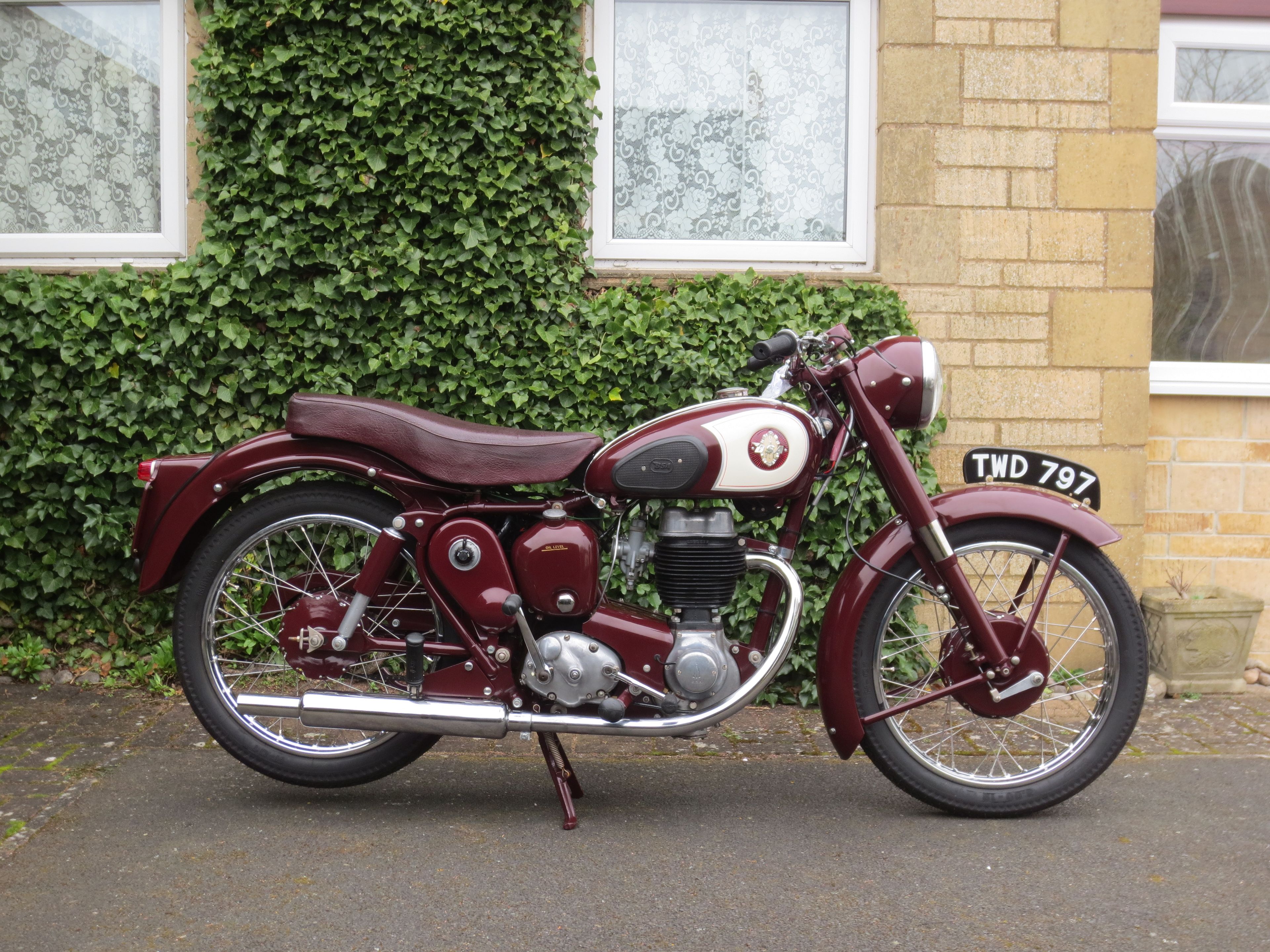 Bonhams Cars : 1956 BSA 249cc C12 Frame no. EC12 4923 Engine no. BC11G ...
