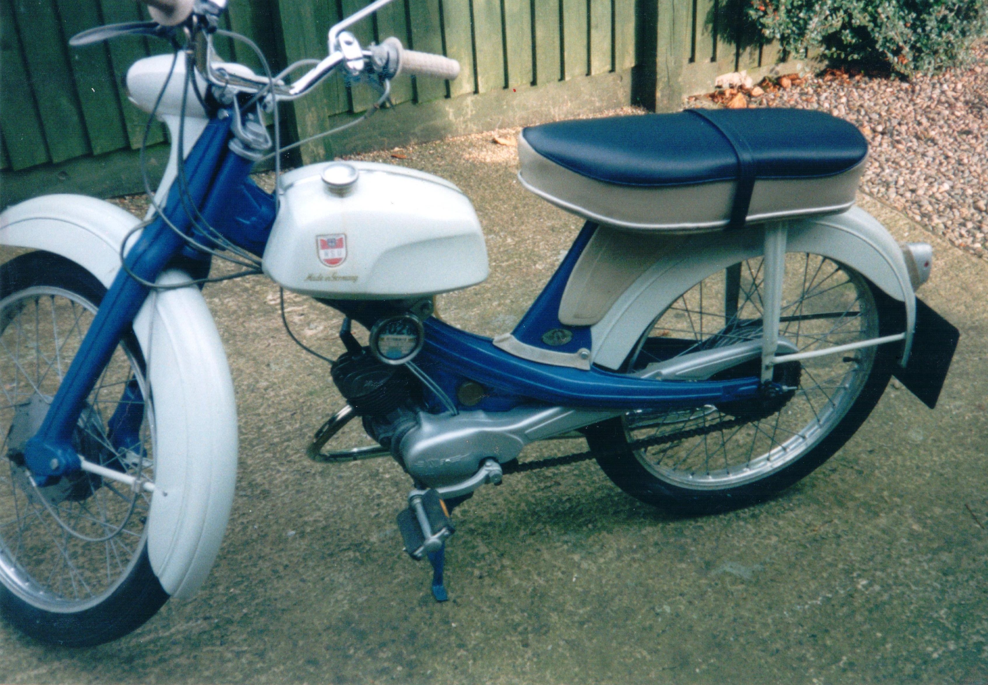 Bonhams Cars : 1962 NSU 49cc Quickly S23 Frame no. 1628321 Engine no. 3945110