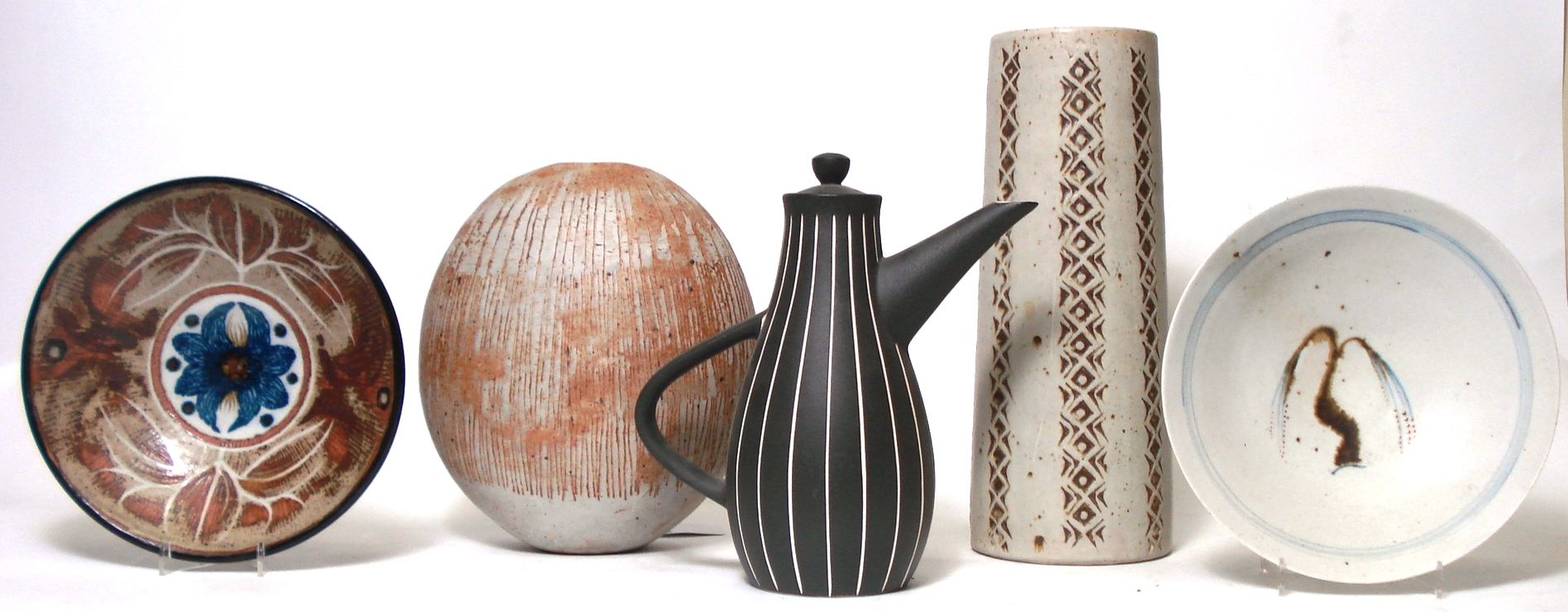 Bonhams : A David Leach 'Willow Tree' porcelain bowl