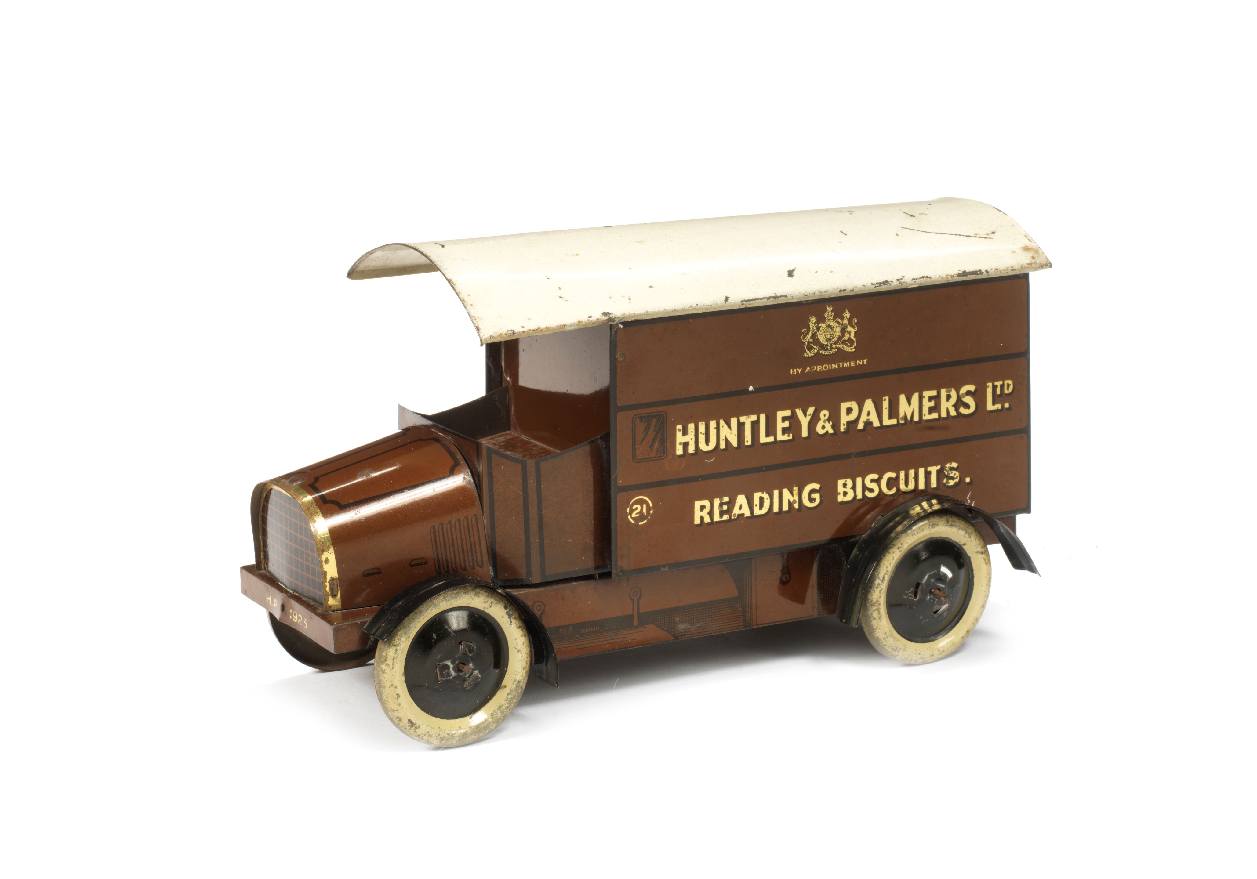 Bonhams : Huntley & Palmers ltd biscuit tin delivery van