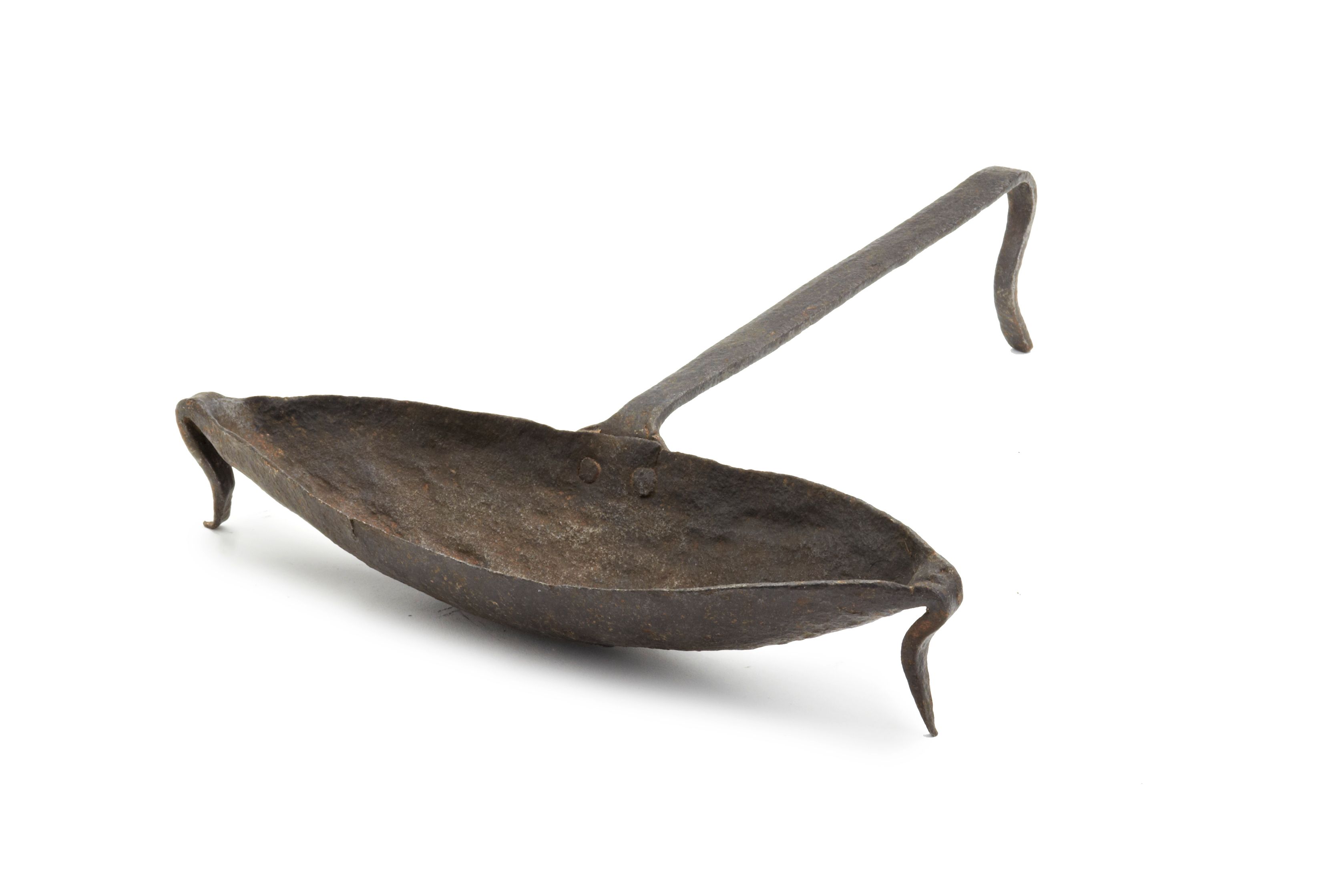 Bonhams : An 18th century wrought iron grisset, possibly Welsh