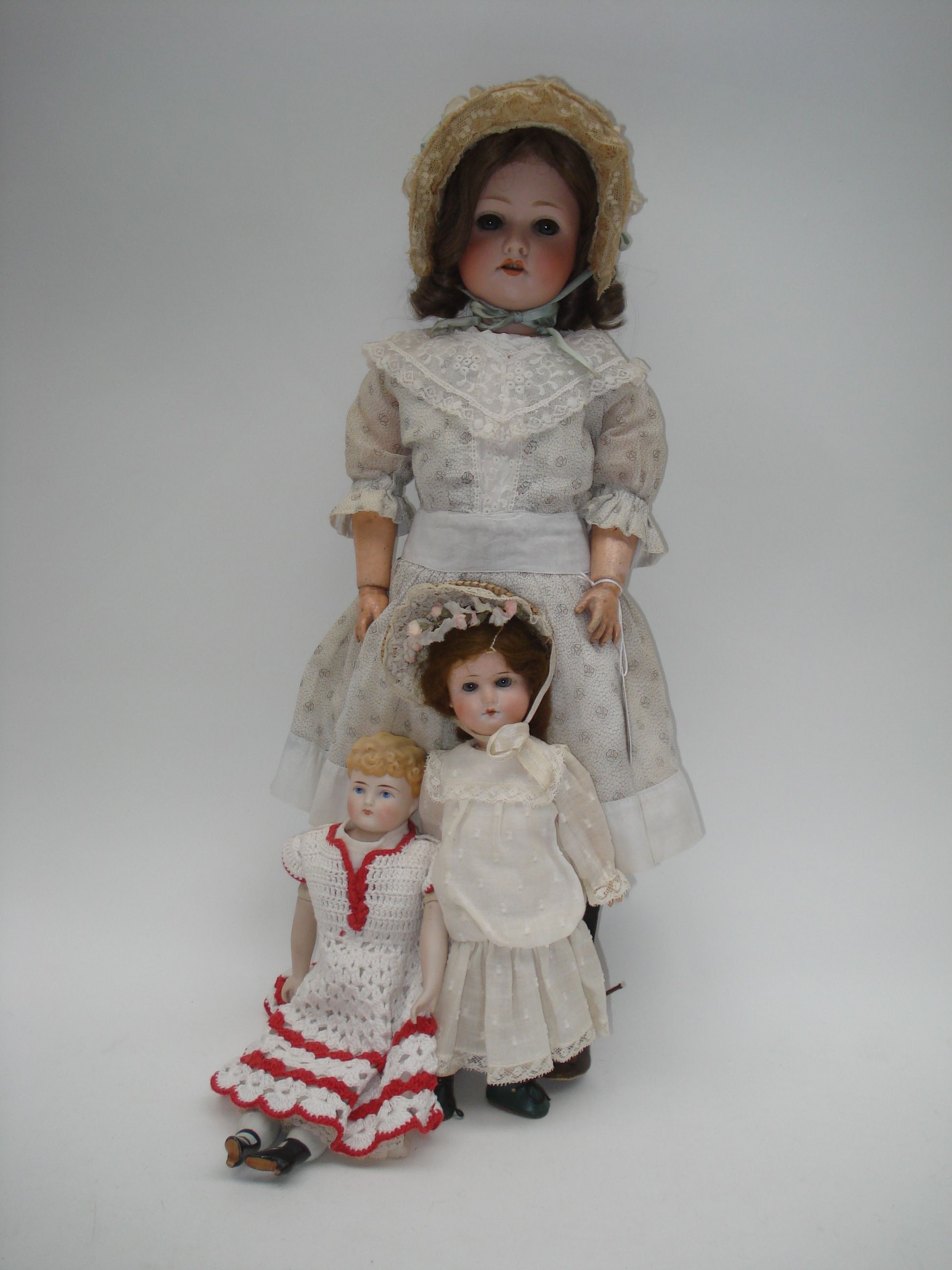 Bonhams : C.M Bergmann bisque head girl doll 3