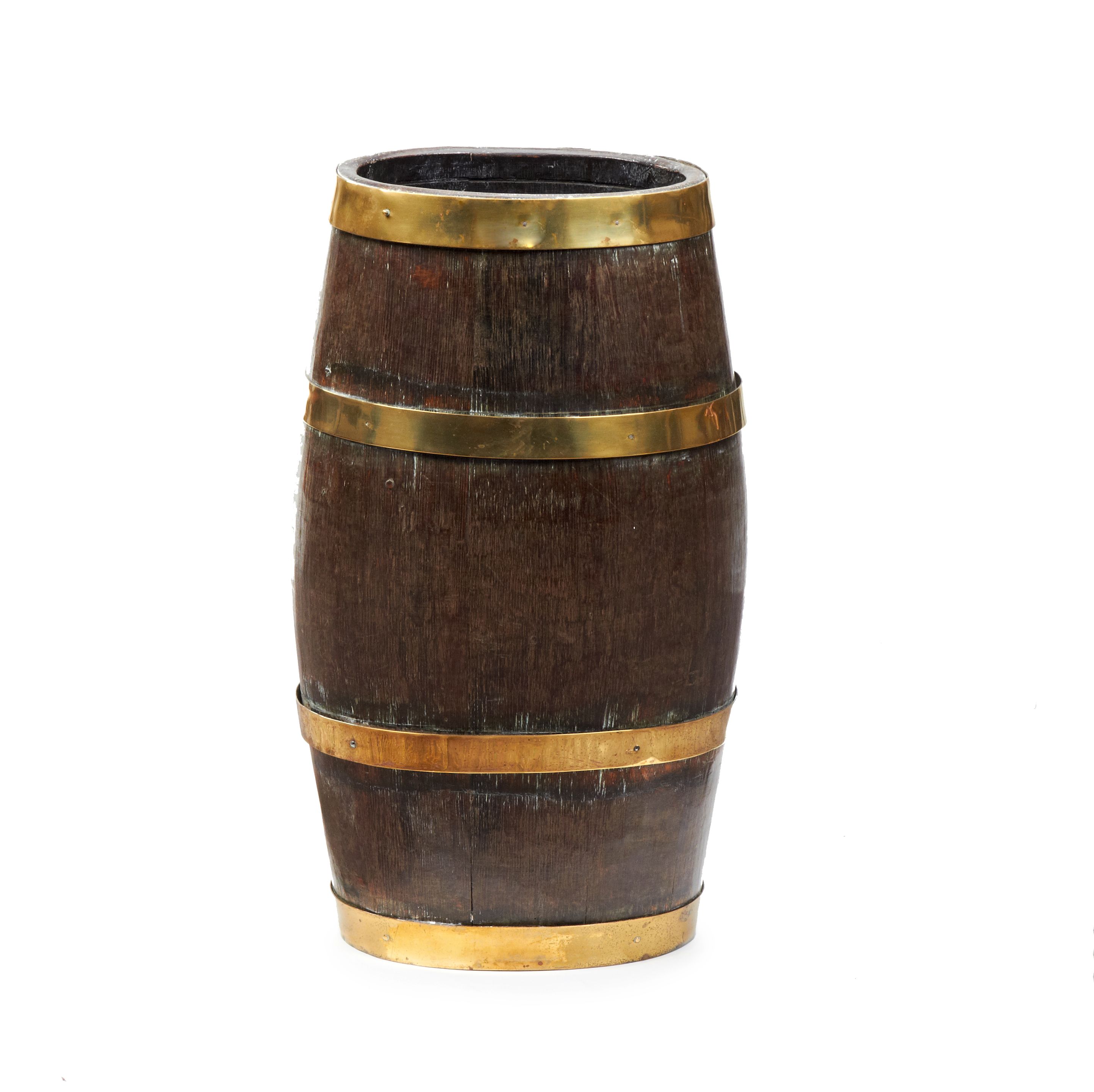 Bonhams : A late 19th century/early 20th century oak and brass-bound ...