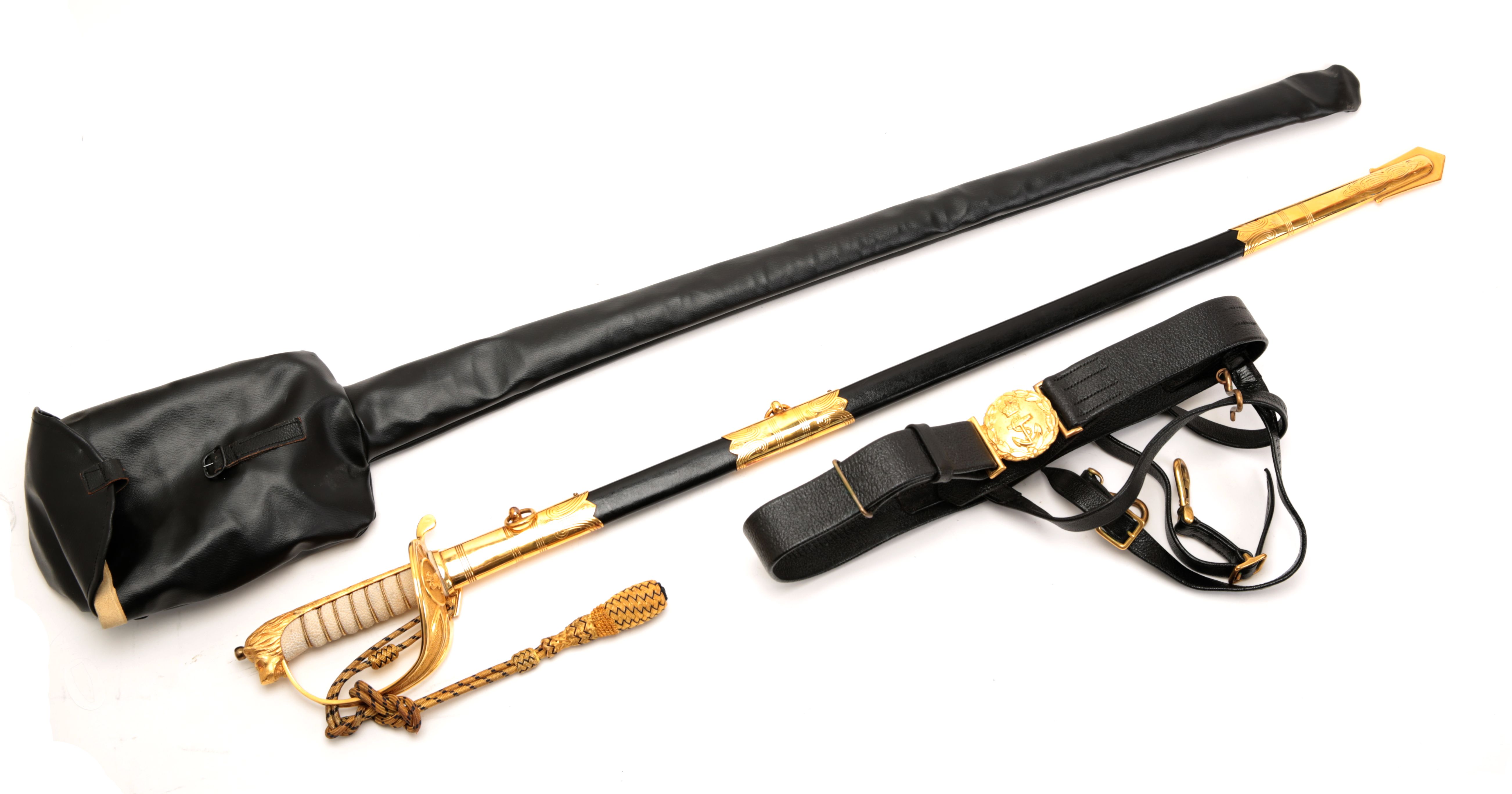 Bonhams : An Elizabeth II Royal Navy Officer's sword By Gieves