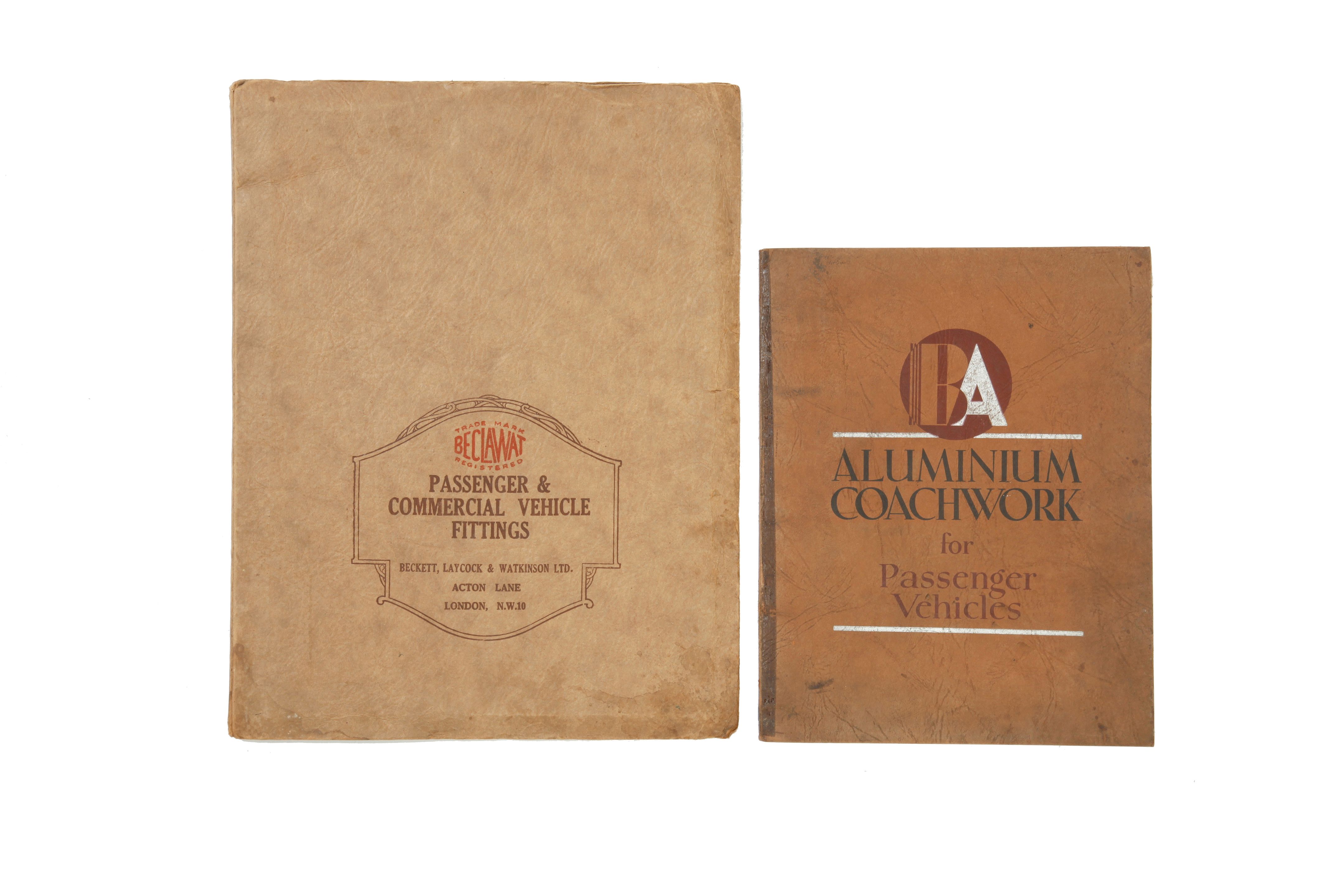 Bonhams Cars : Two coachwork and fittings sales catalogues,