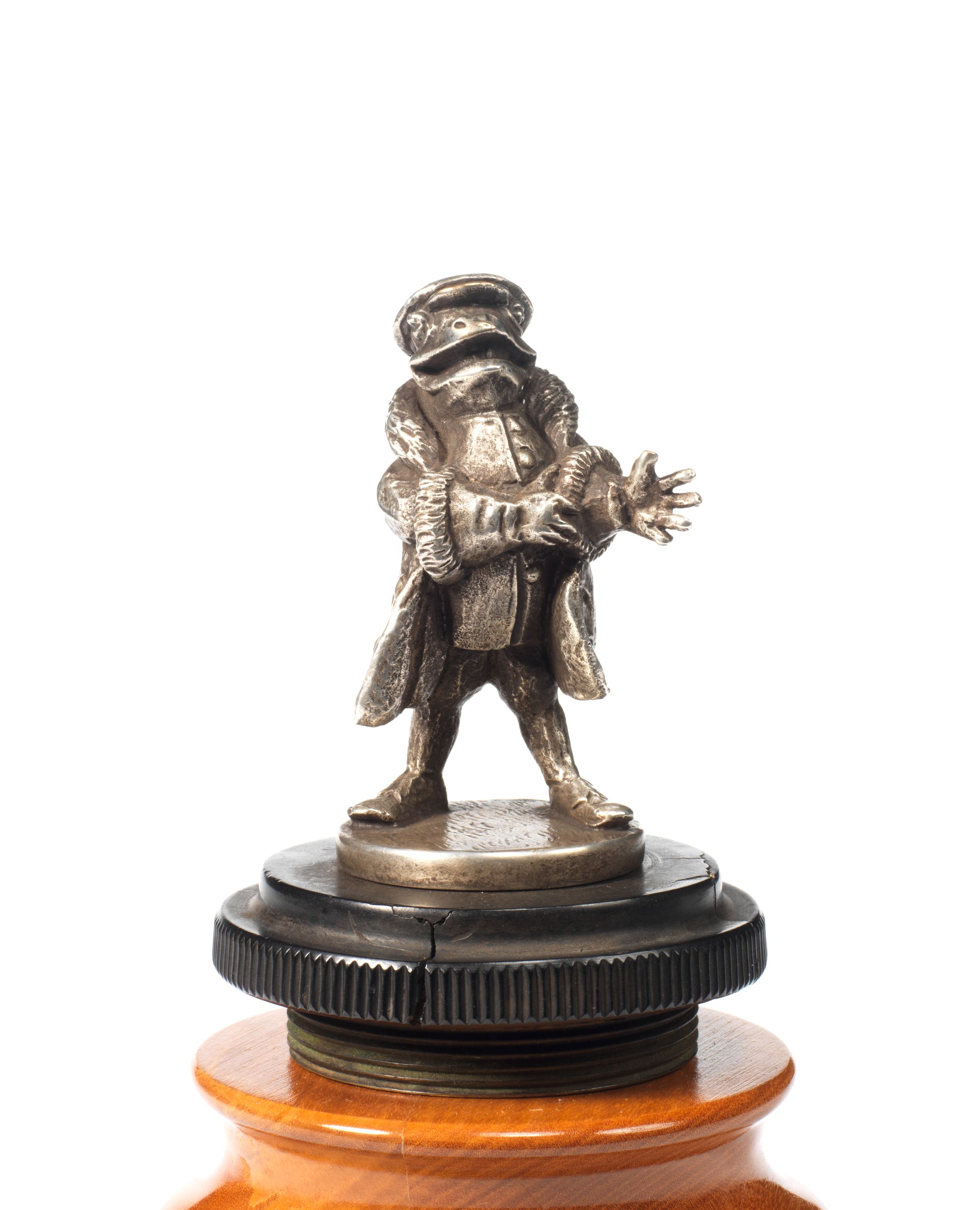Bonhams Cars : A 'Toad of Toad Hall' mascot, by A E Lejeune, British ...