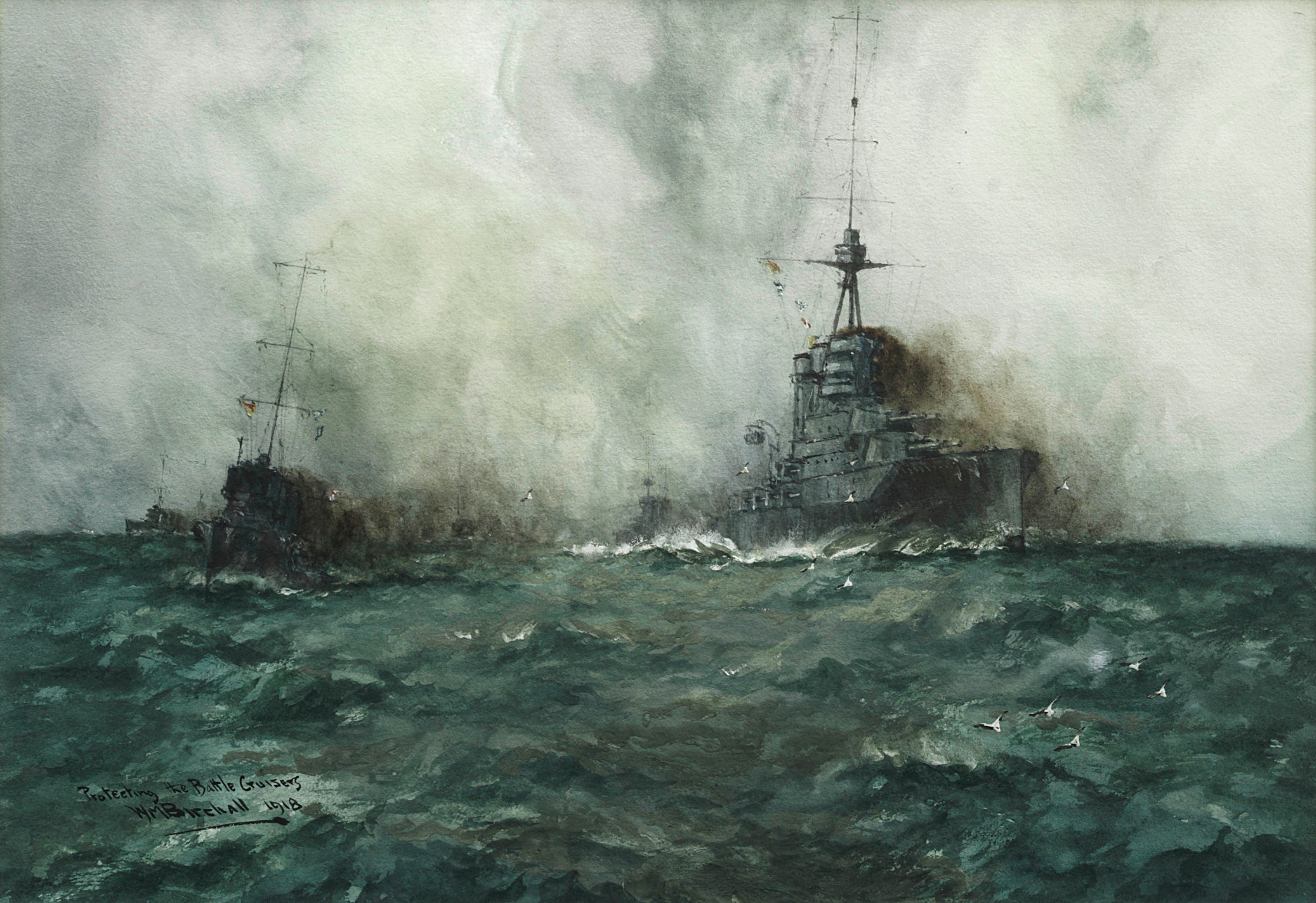 Bonhams : William Minshall Birchall (British, 1884-1941) 'Protecting ...