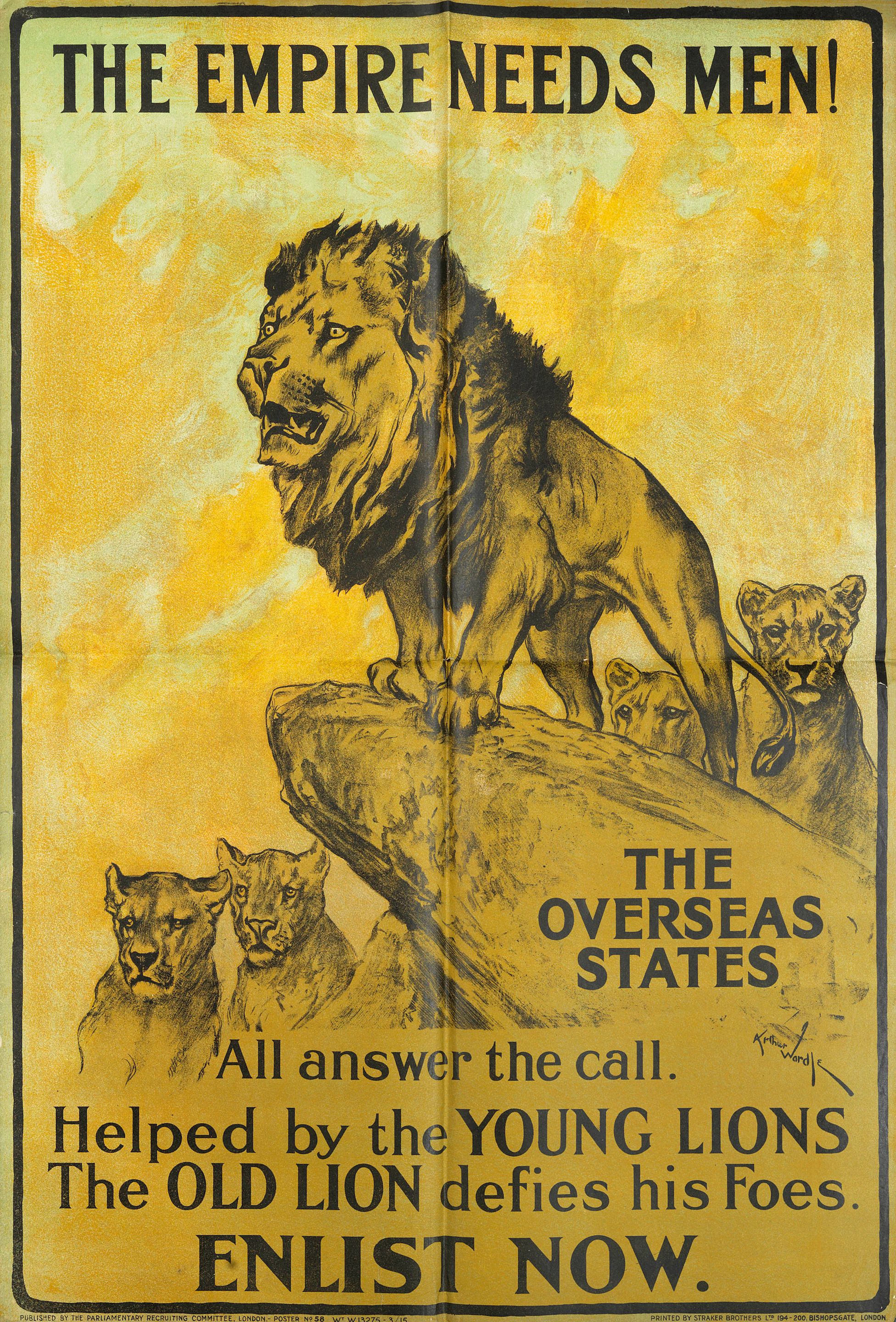Bonhams : POSTERS - RECRUITING 9 Posters There's room for you enlist to ...