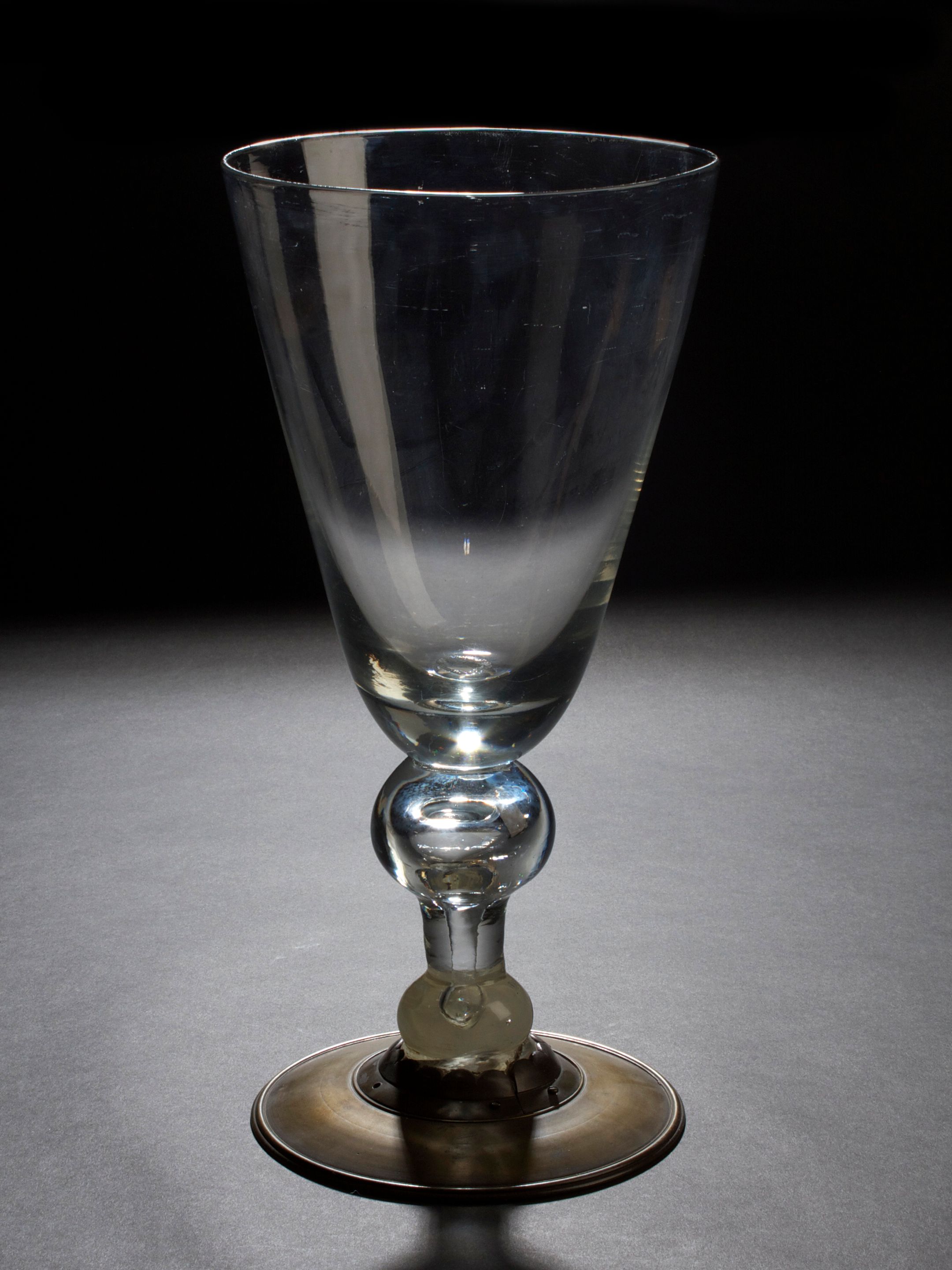 Bonhams : A massive heavy baluster goblet, circa 1700