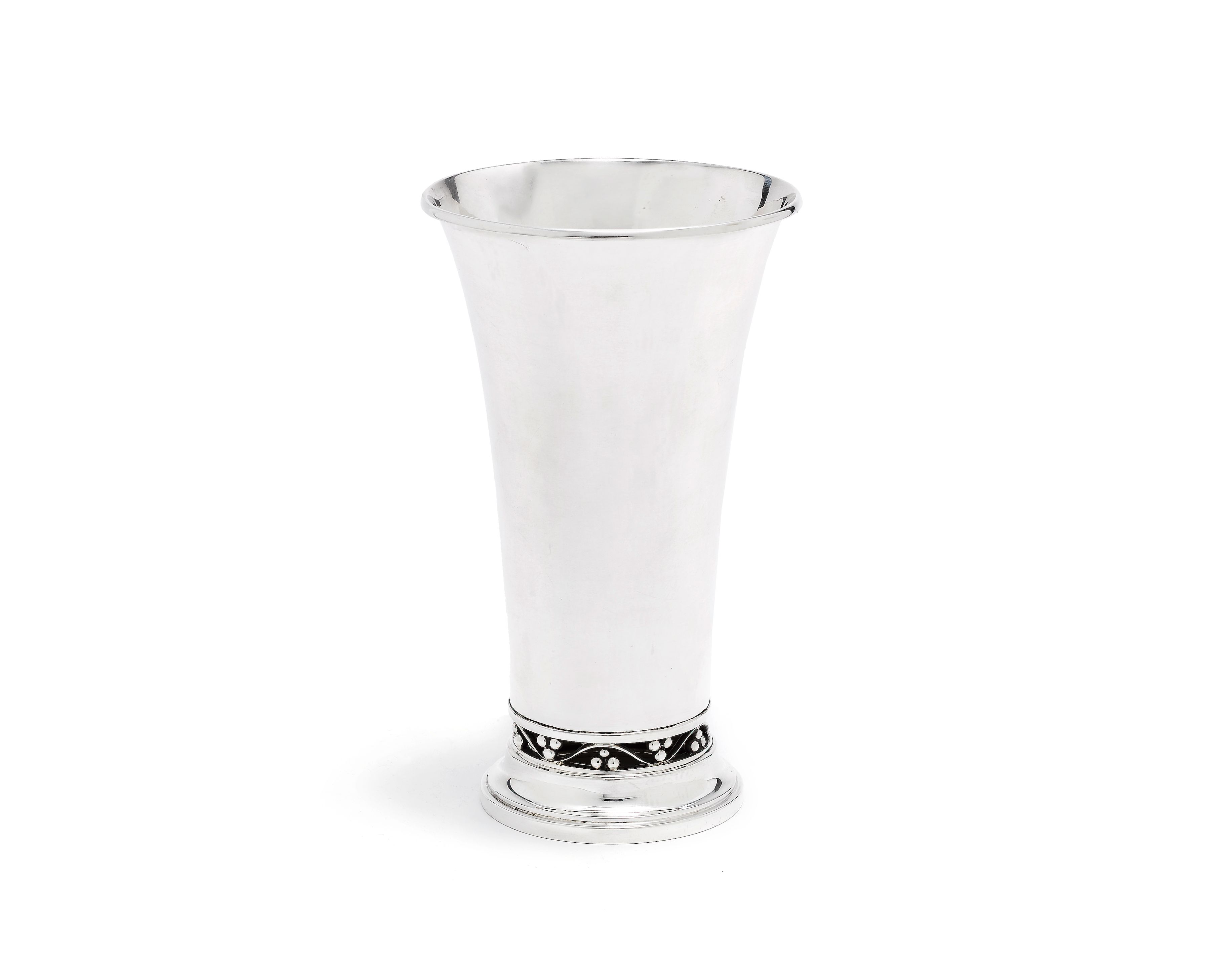Bonhams : HARALD NIELSEN FOR GEORG JENSEN A Danish silver beaker marked ...