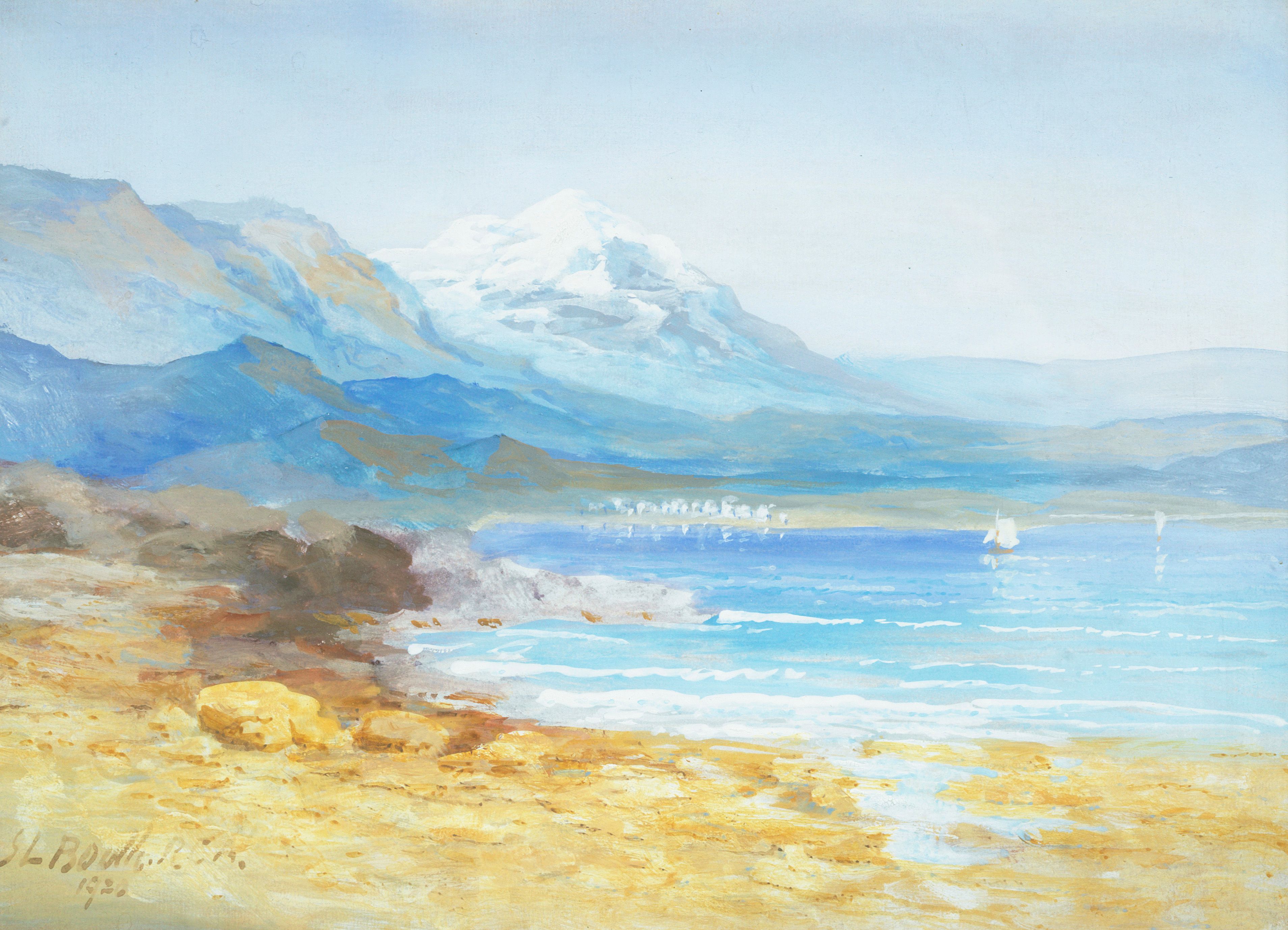 Bonhams : Samuel Lawson Booth (British, 1836-1928) The Sea of Galilea ...