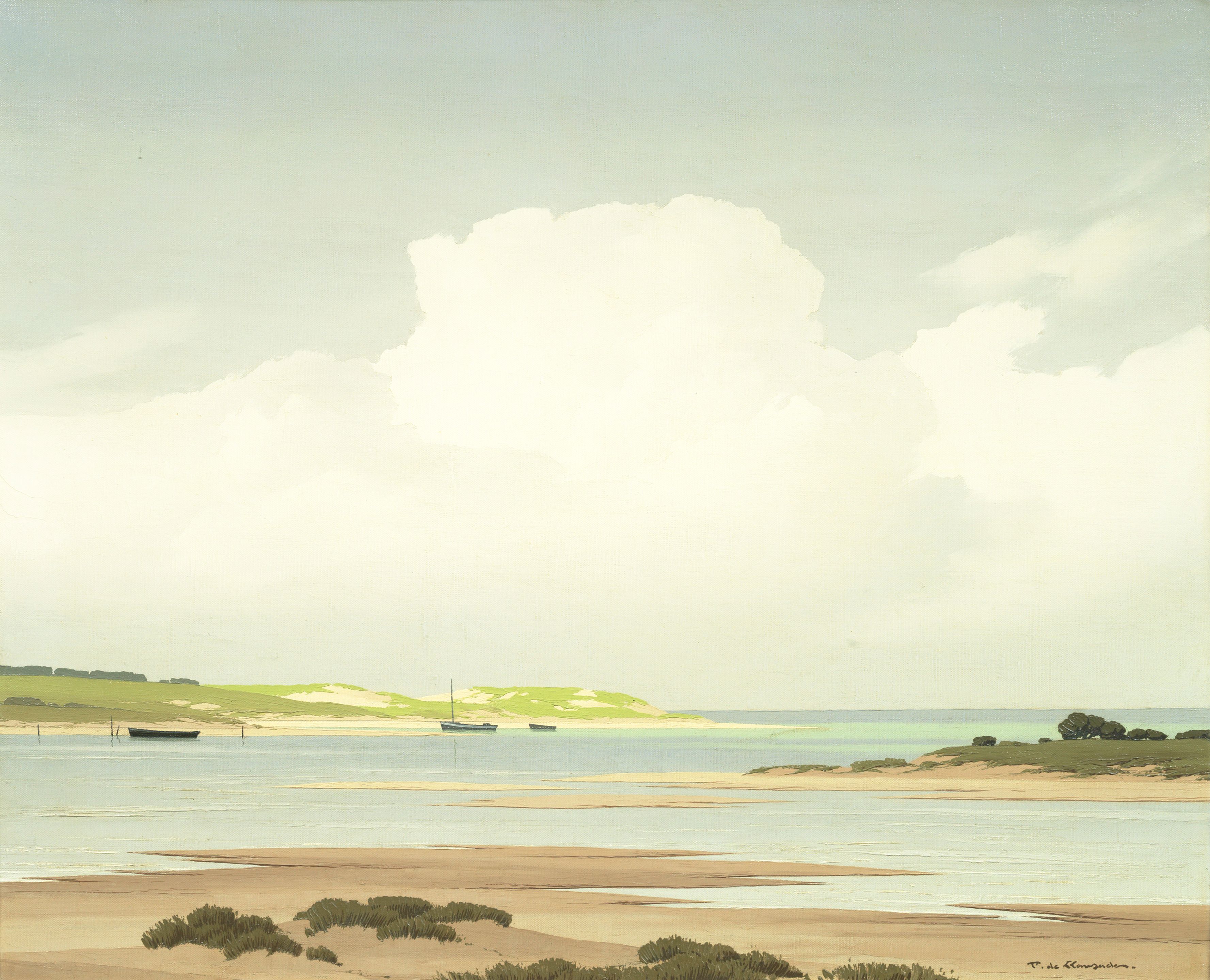 Bonhams : Pierre de Clausade (French, 1910-1976) Côte Bretagne