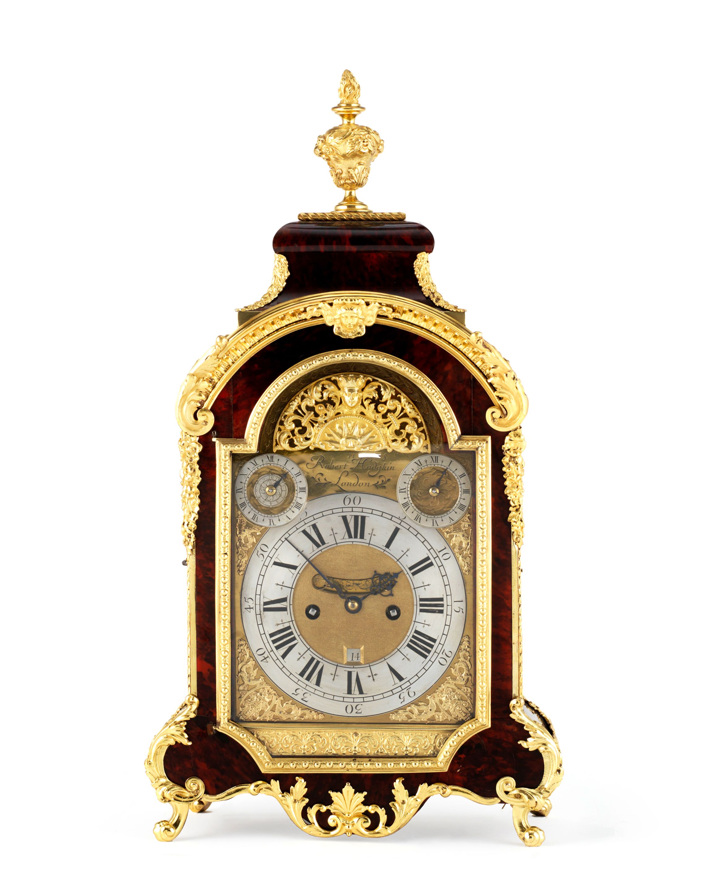 Bonhams : A rare first half of the 18th century gilt metal mounted ...