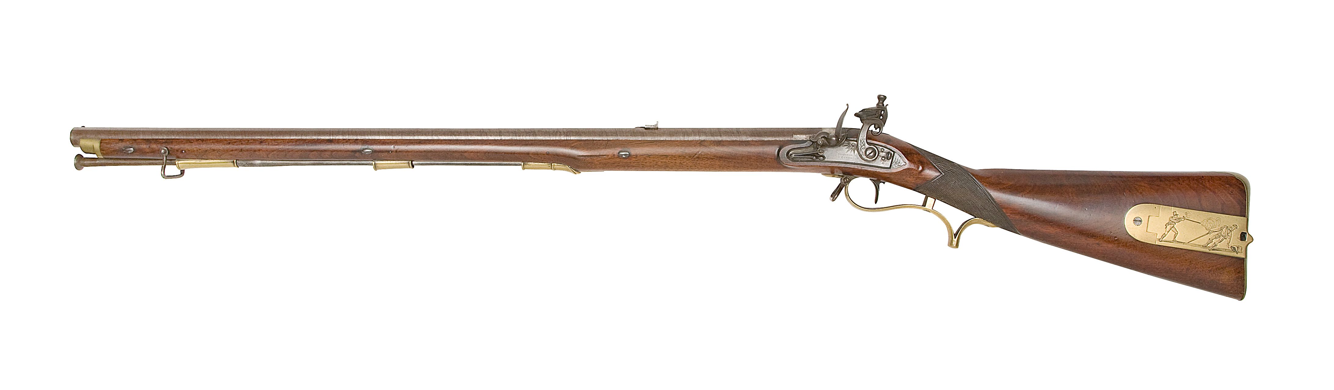 Bonhams : A Highly Unusual 25-Bore Flintlock Volunteer Rifle Of Baker ...