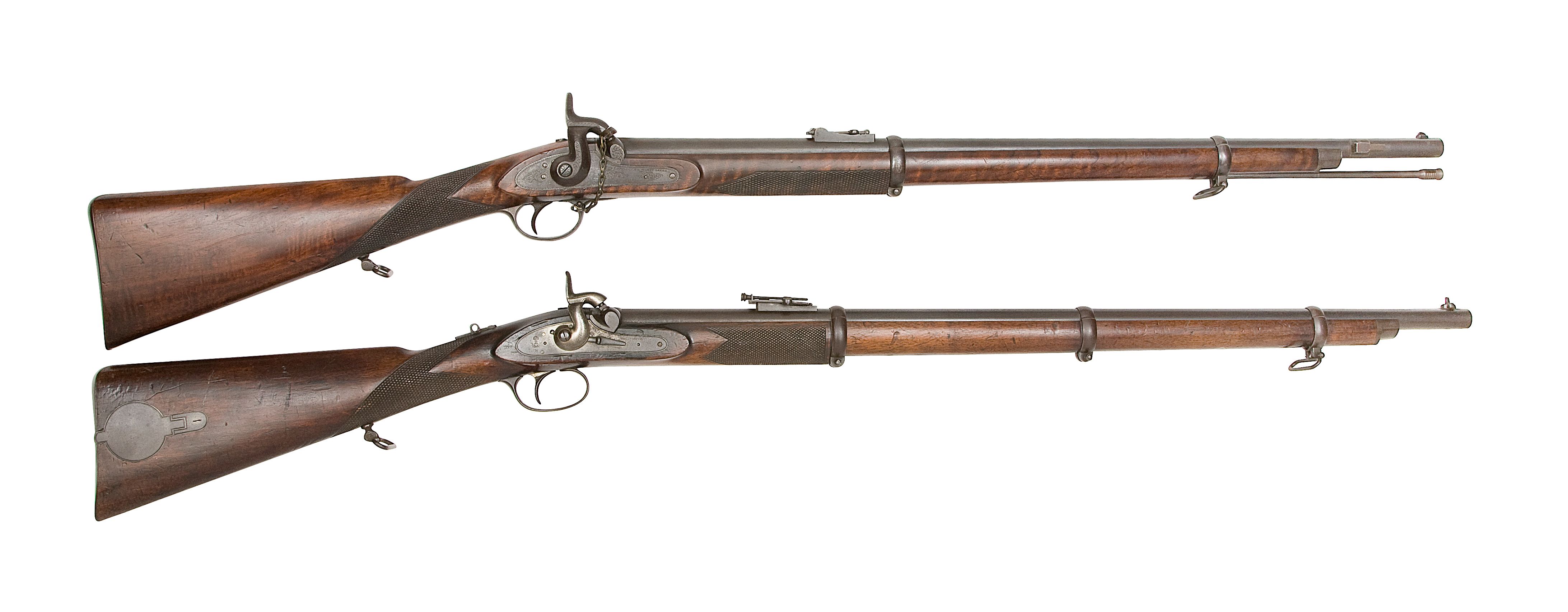 Bonhams : A .577 Percussion Lancaster's Patent Volunteer Short Rifle