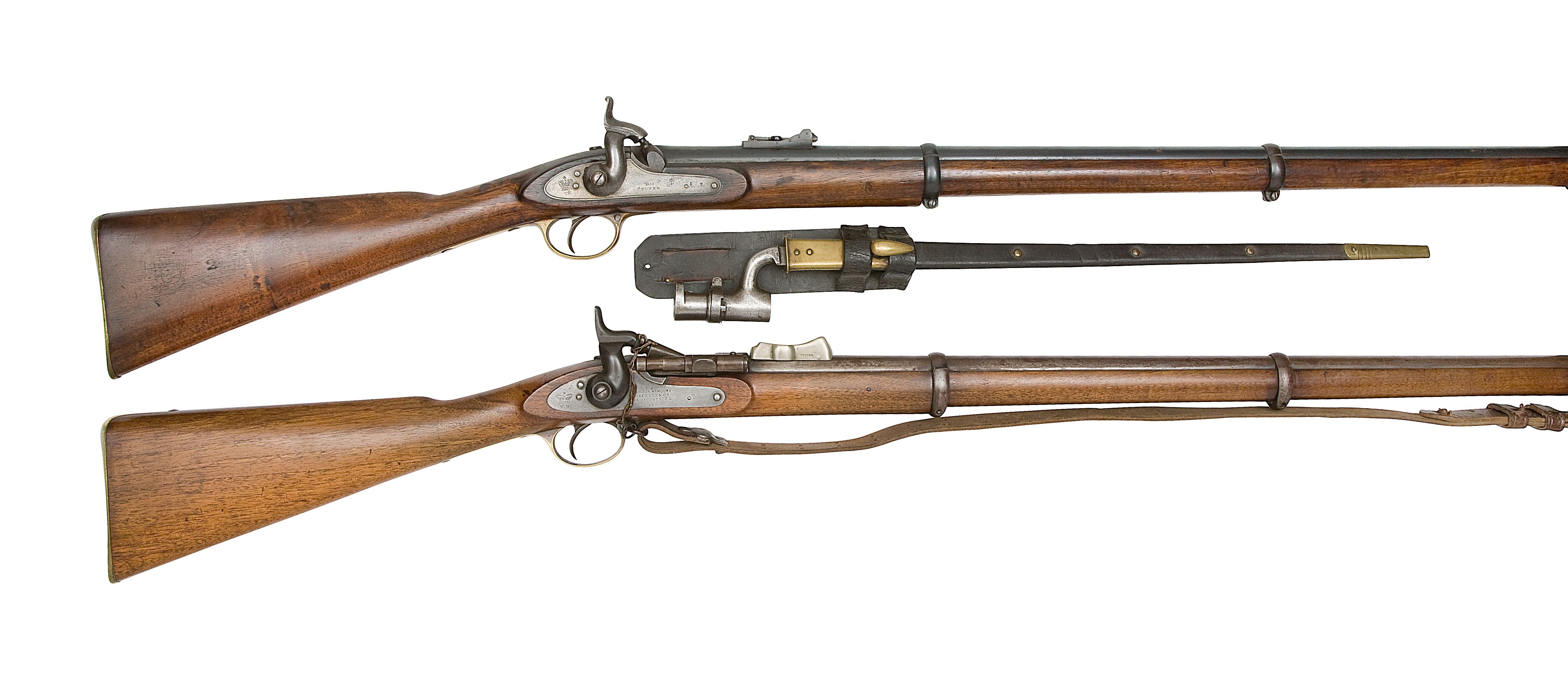 Bonhams : A .577 Percussion 1853 Pattern First Model Rifle Musket