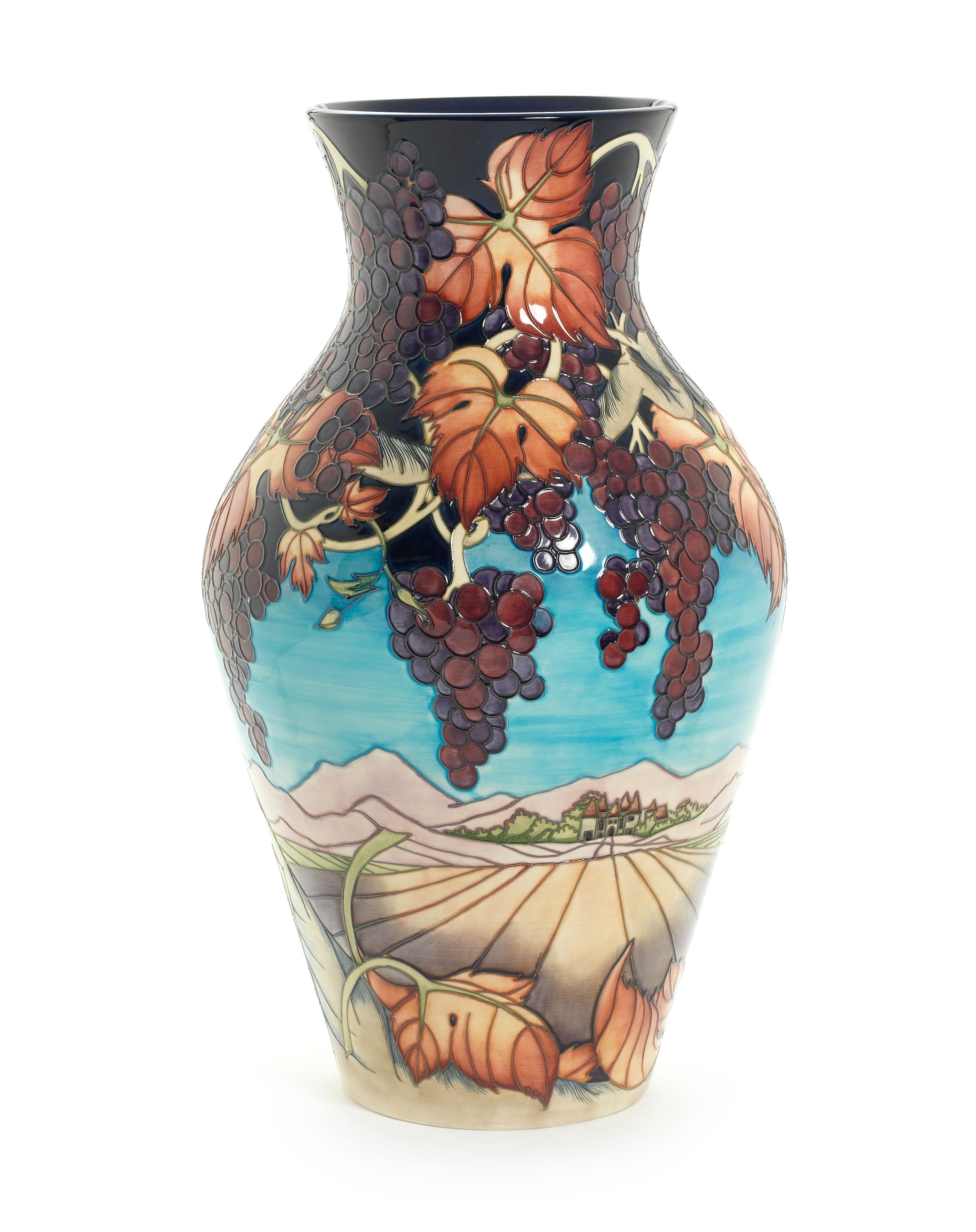 Bonhams : Emma Bossons for Moorcroft 'Montagnac' a Large Limited ...
