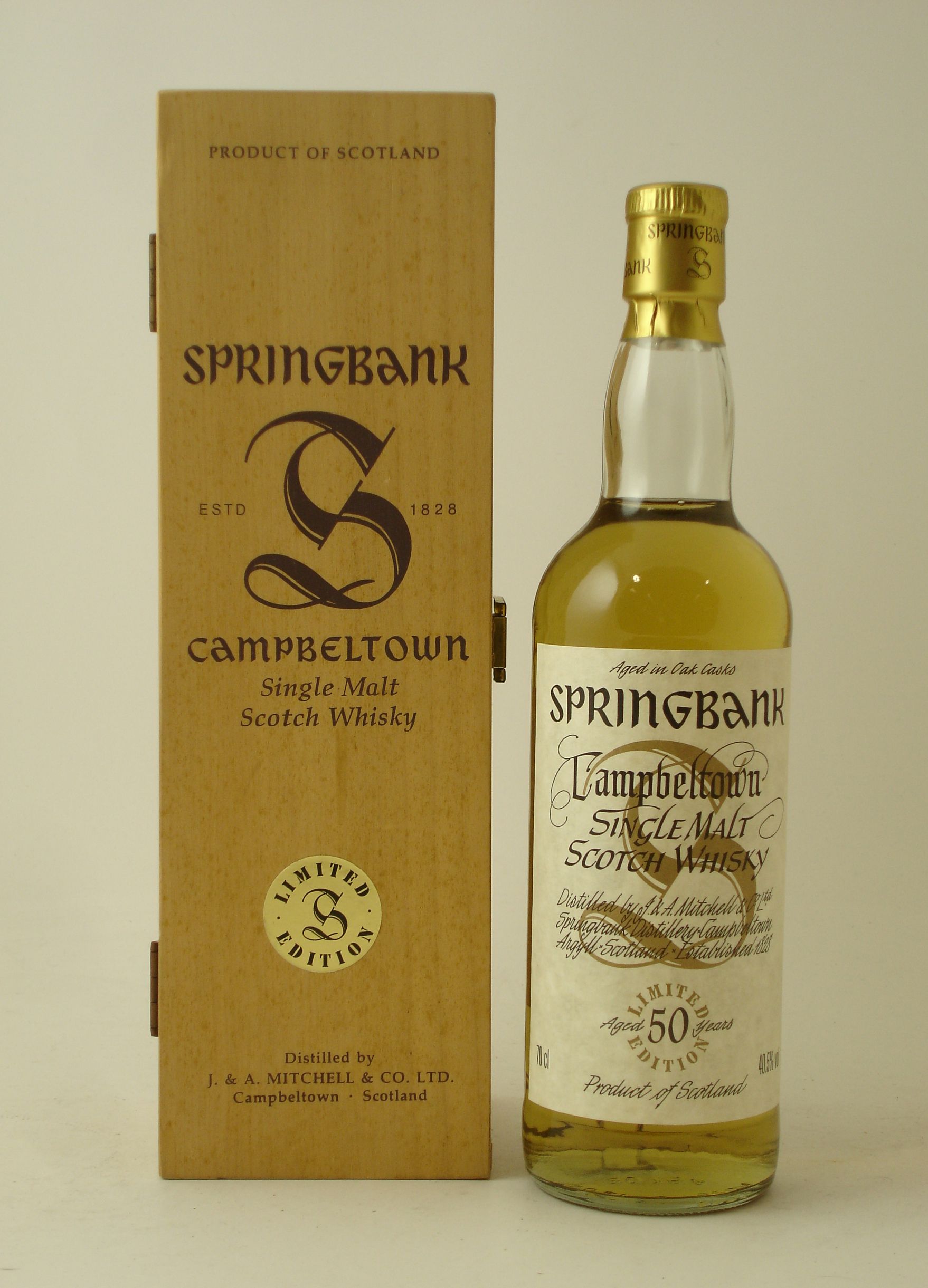 Bonhams : Springbank-50 year old