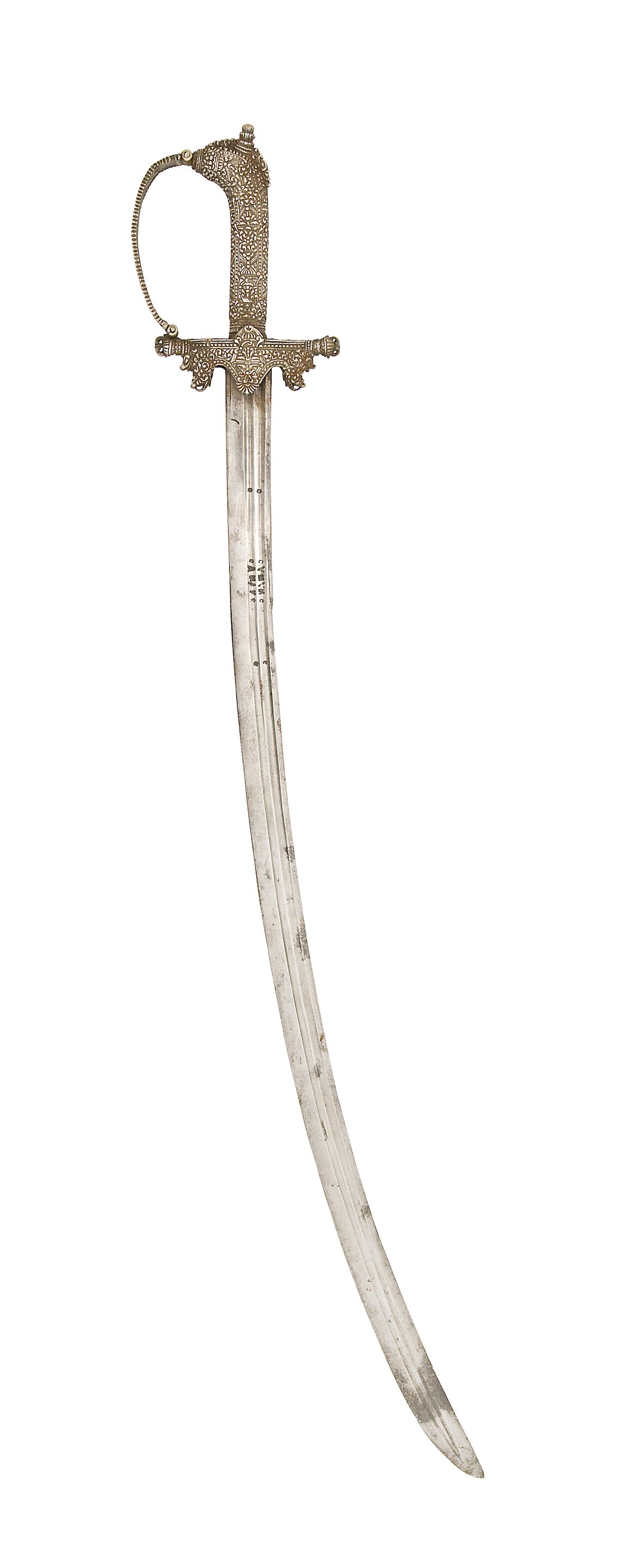 Bonhams : A Rare Greek Silver-Hilted Kordhe