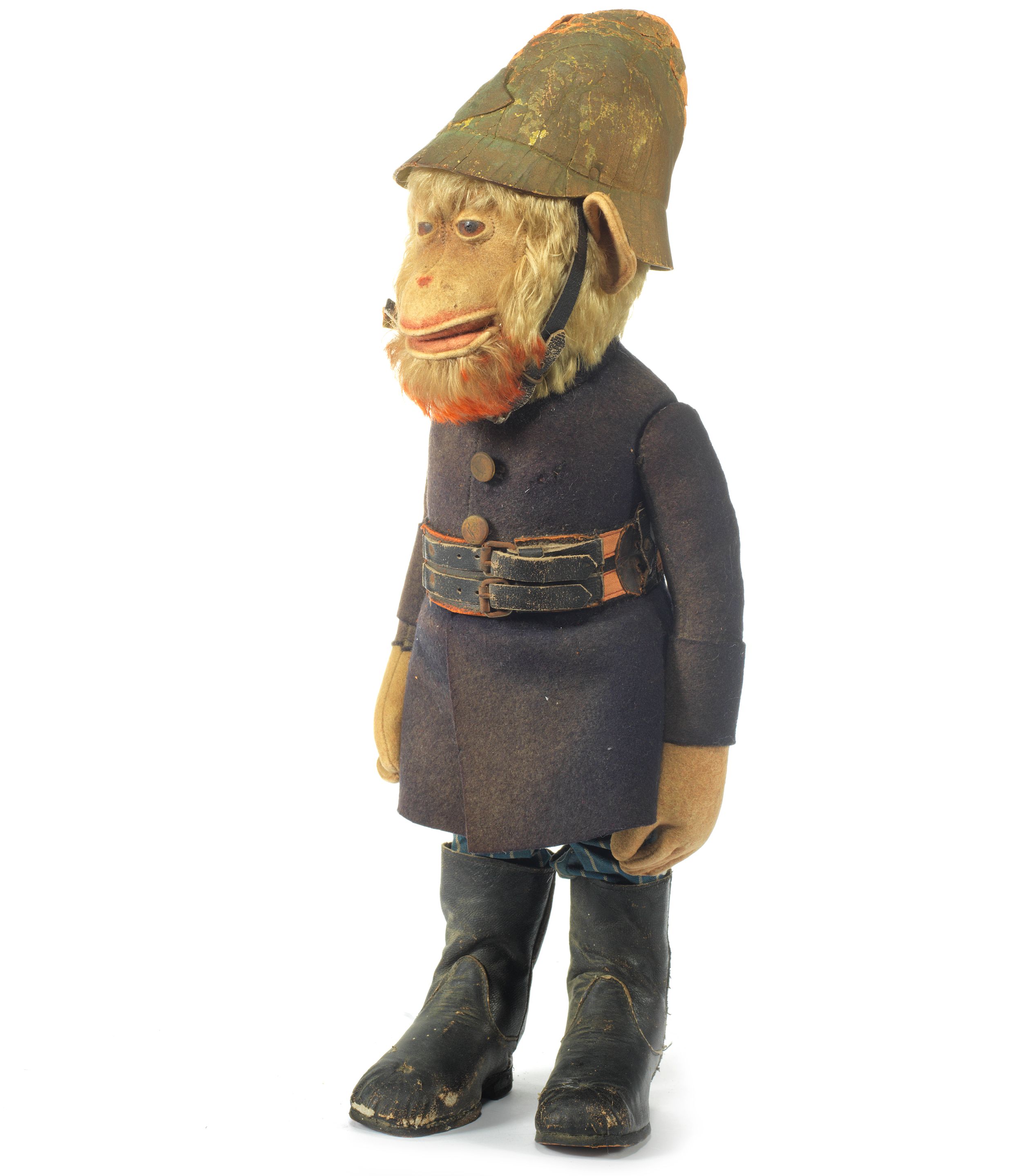 Bonhams : Rare Steiff Chimpanzee Fireman, 1920s