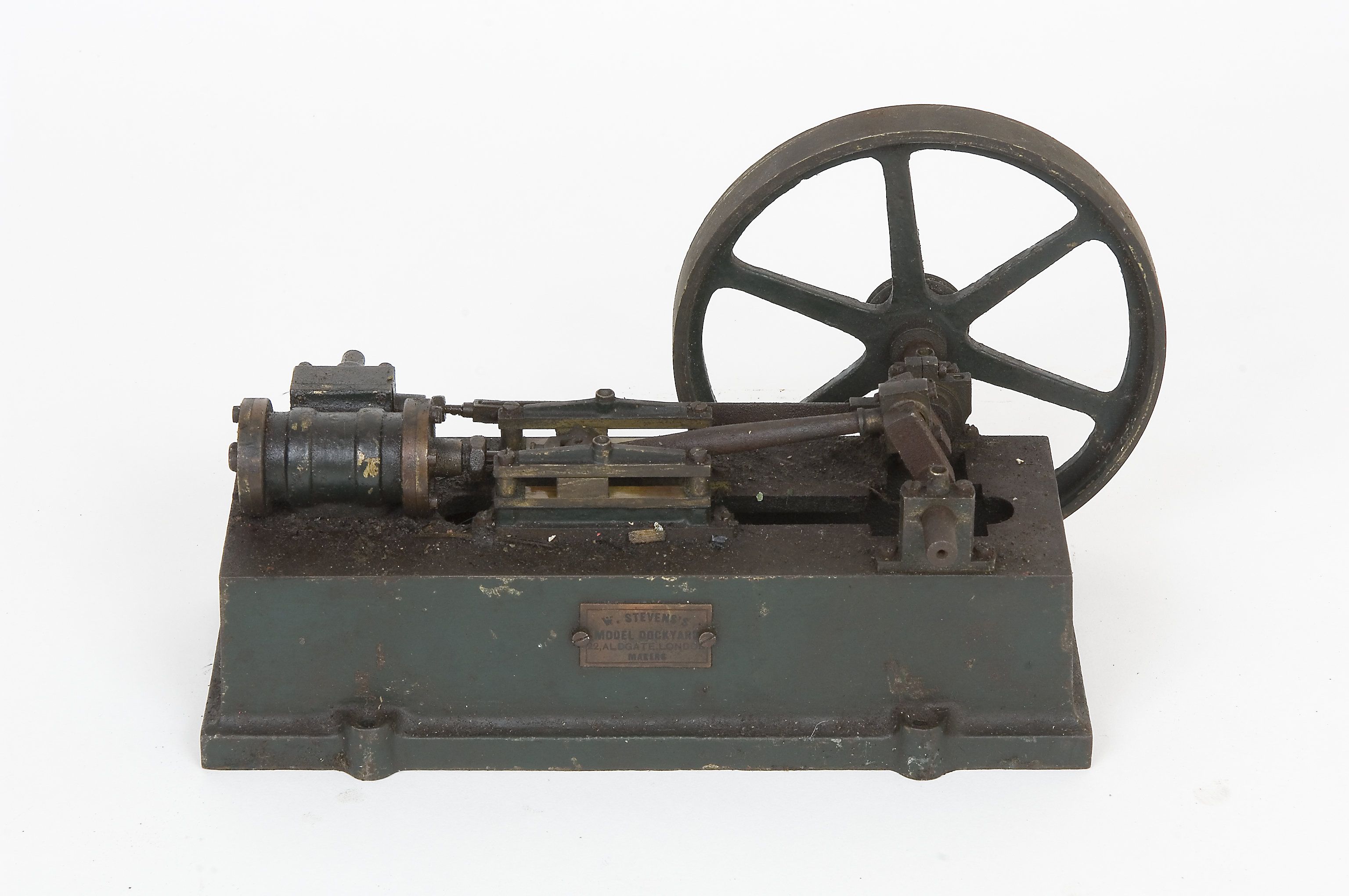 Bonhams : A MODEL OF A SINGLE CYLINDER HORIZONTAL MILL ENGINE, built by ...