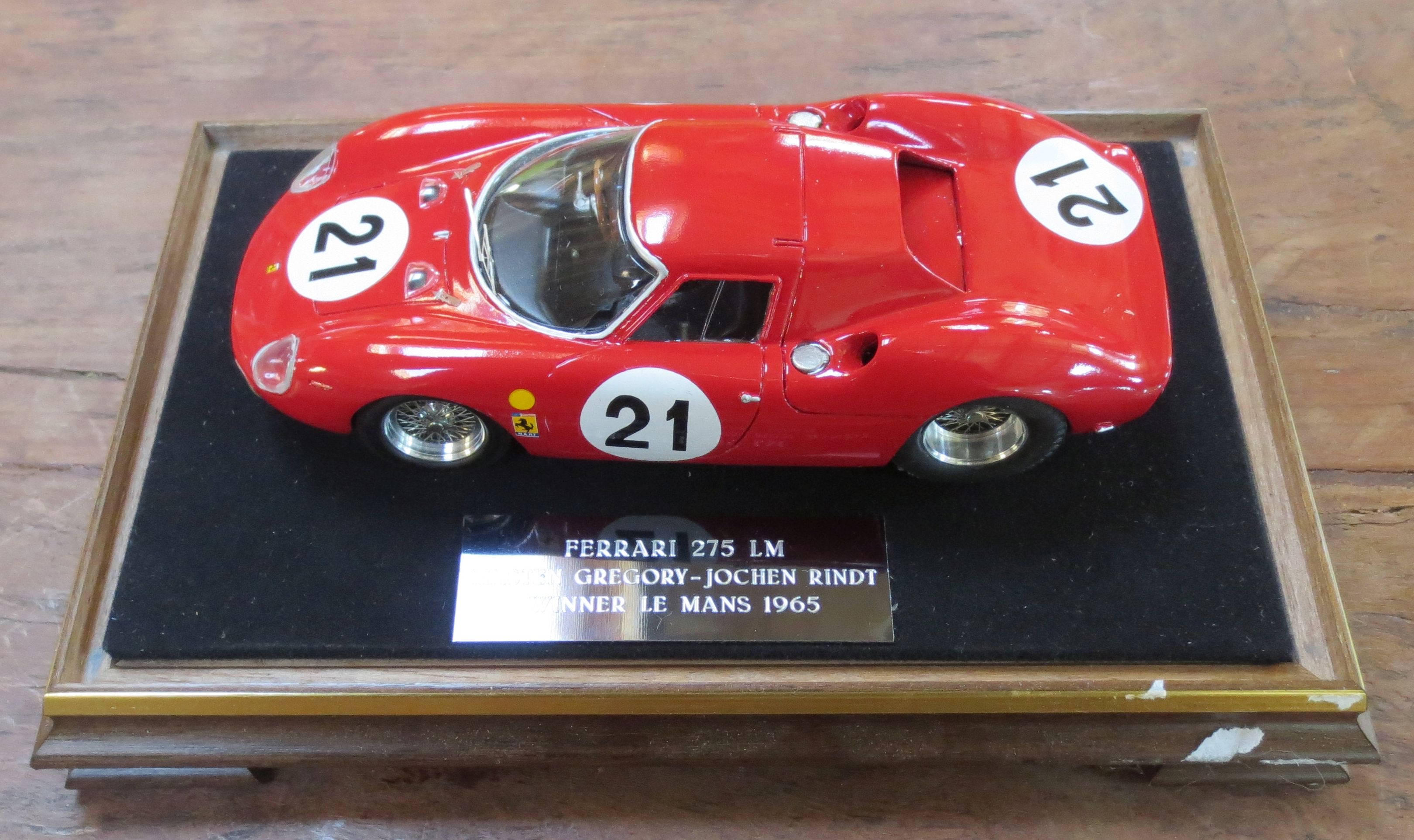 Bonhams Cars : A 124 scale model of Gregory/Rindt's 1965 Le Mans ...