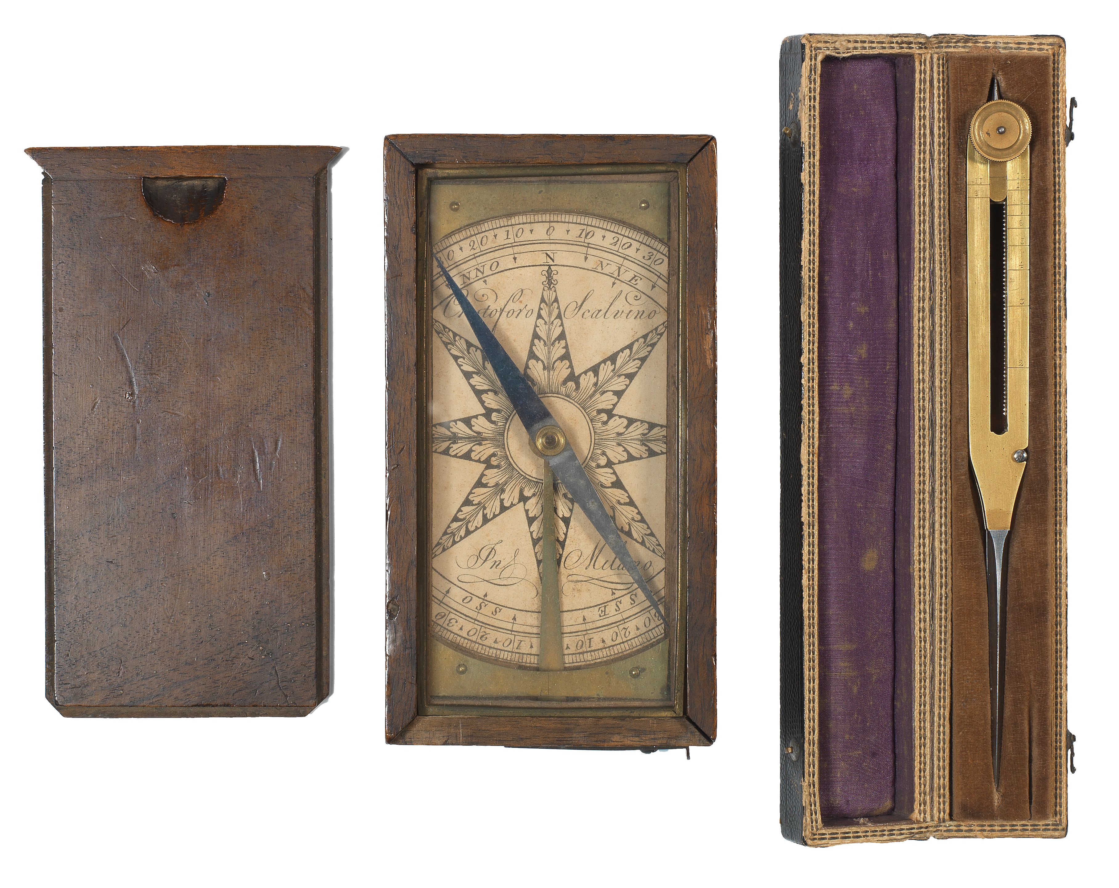 Bonhams : Two surveying instruments, late 18th century,