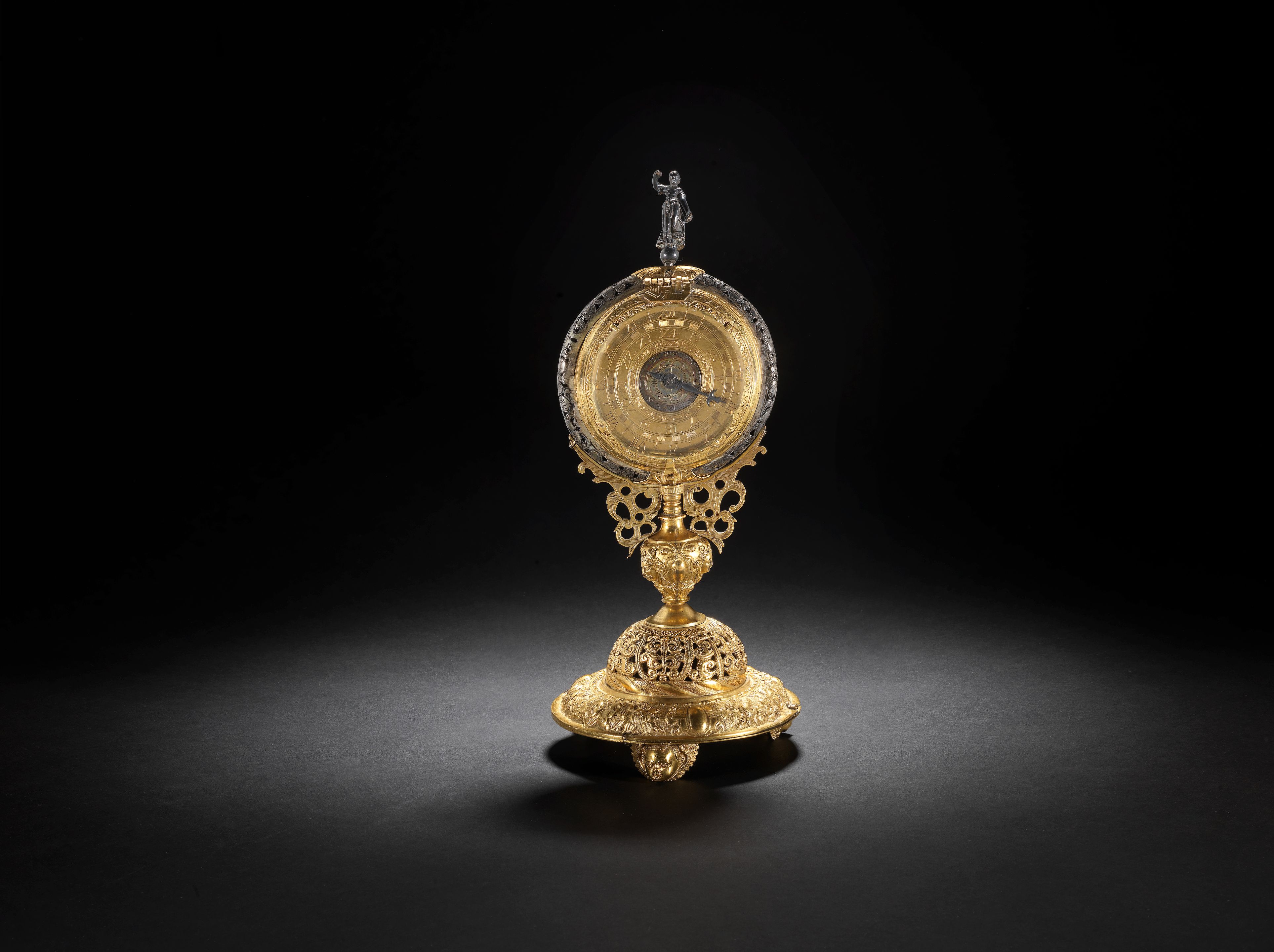 Bonhams : A good late 16th century German silvered and gilt brass ...