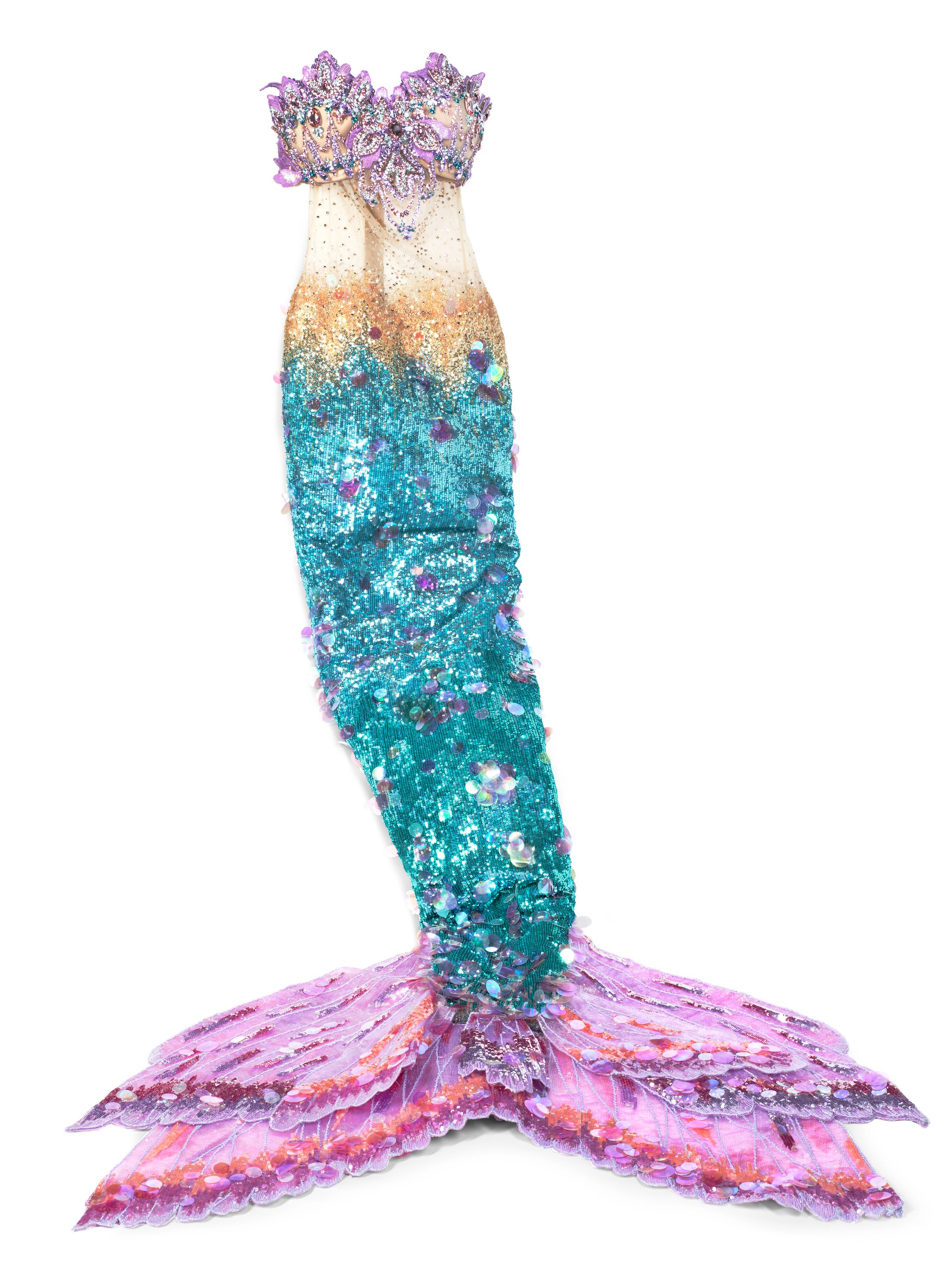 Bonhams : Katy Perry a mermaid dress worn for a GHD advertising ...