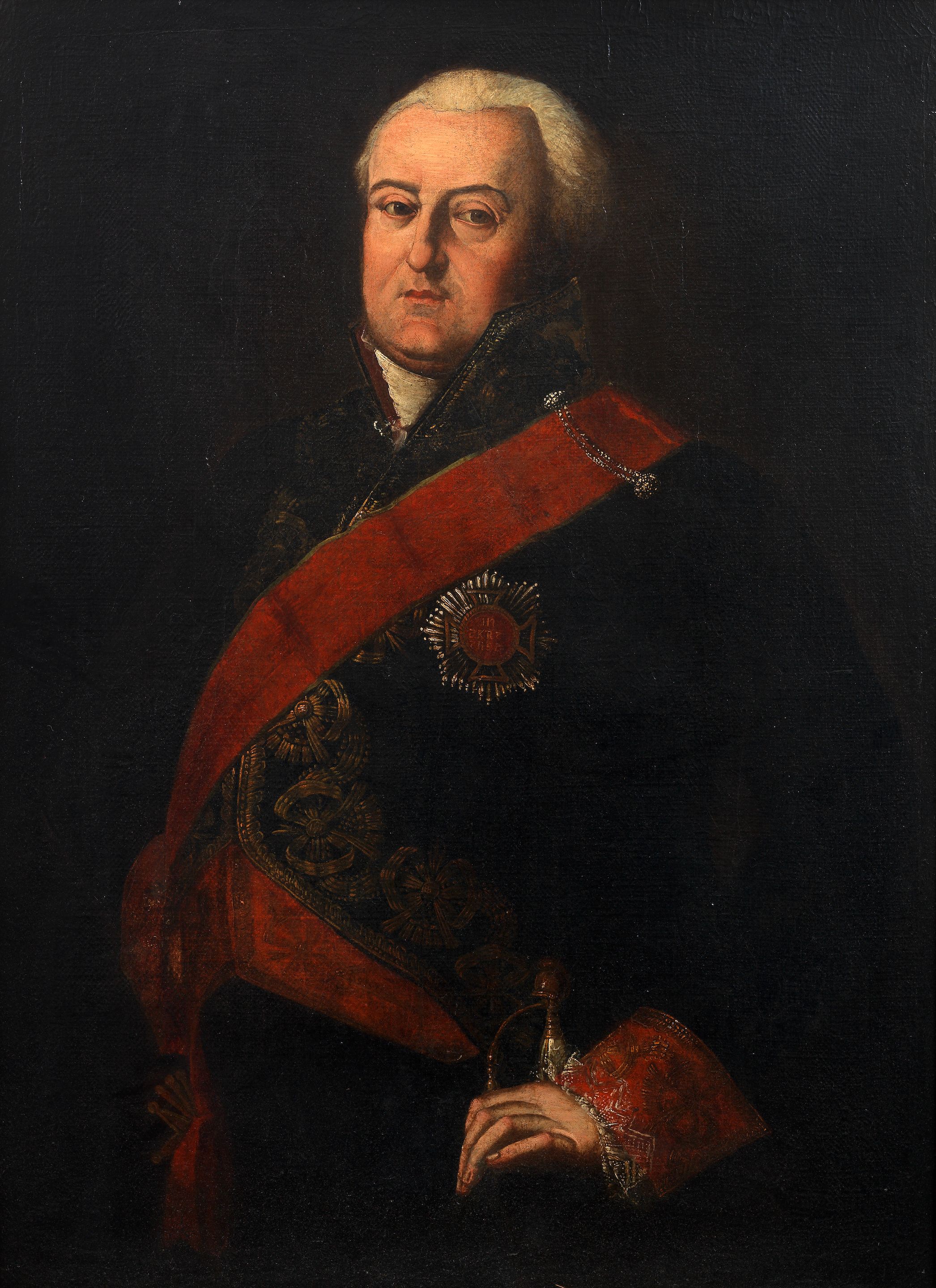 Bonhams : Continental School, 19th Century Portrait of a gentleman ...