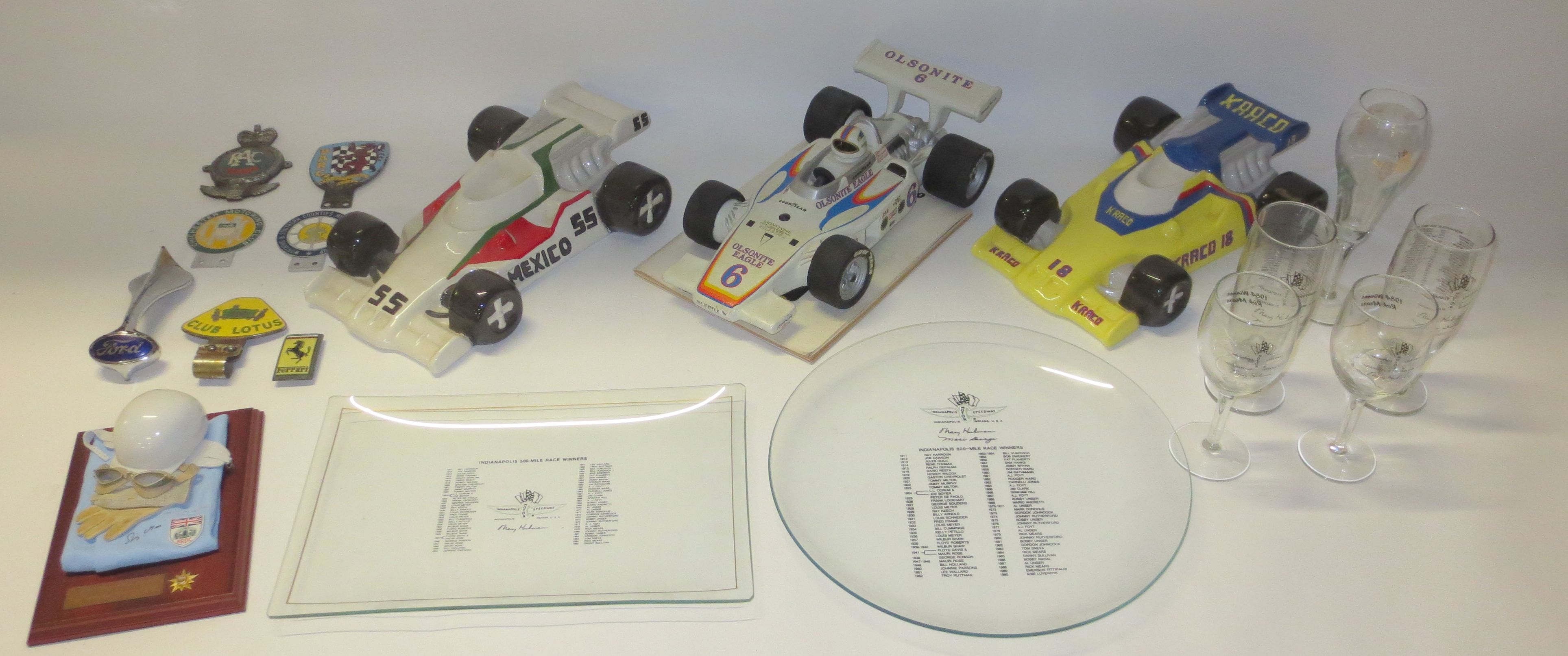 Bonhams Cars : Indianapolis Motor Speedway collectibles,