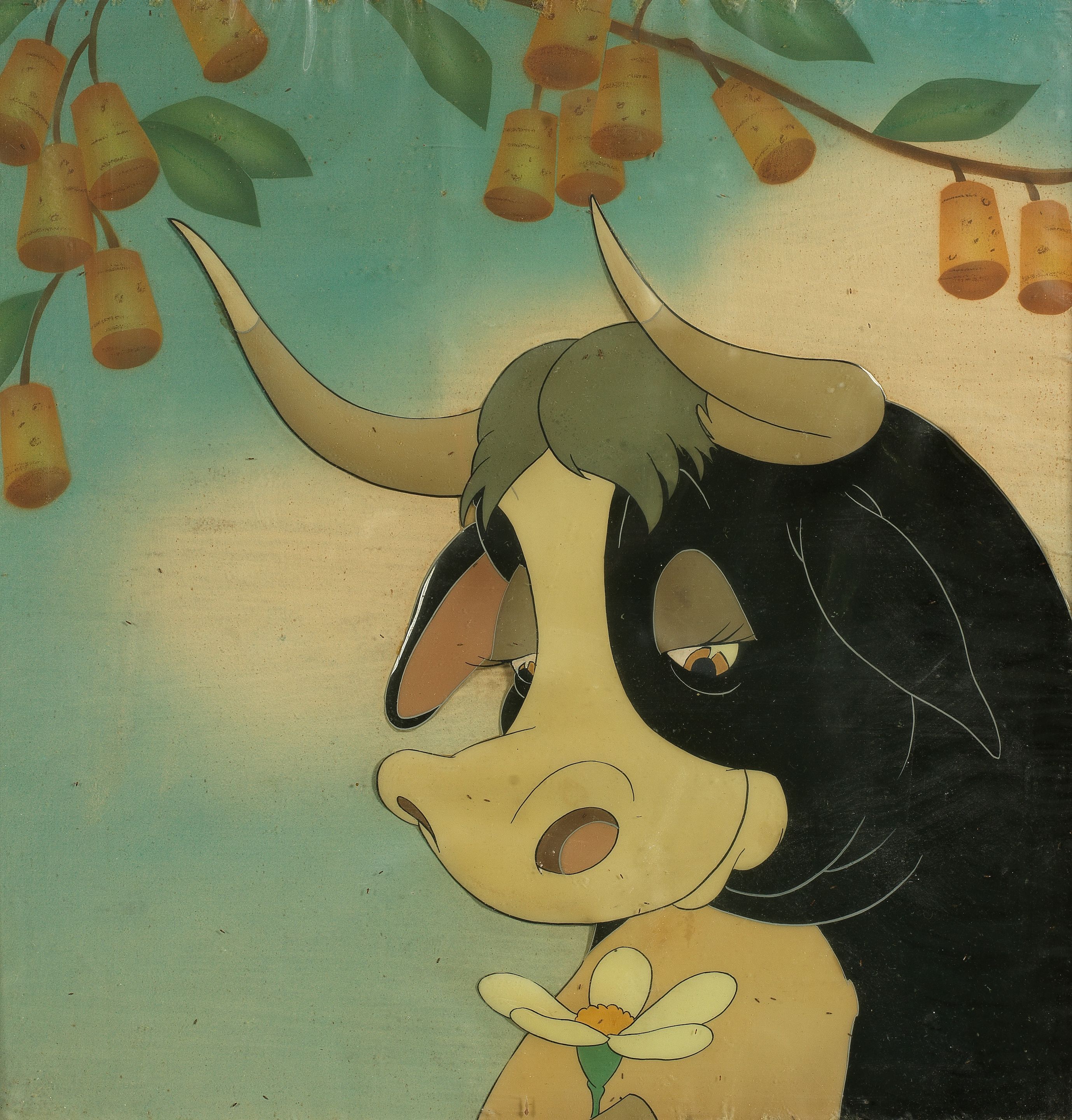 Bonhams : Ferdinand the Bull An original cel of Ferdinand the Bull with ...