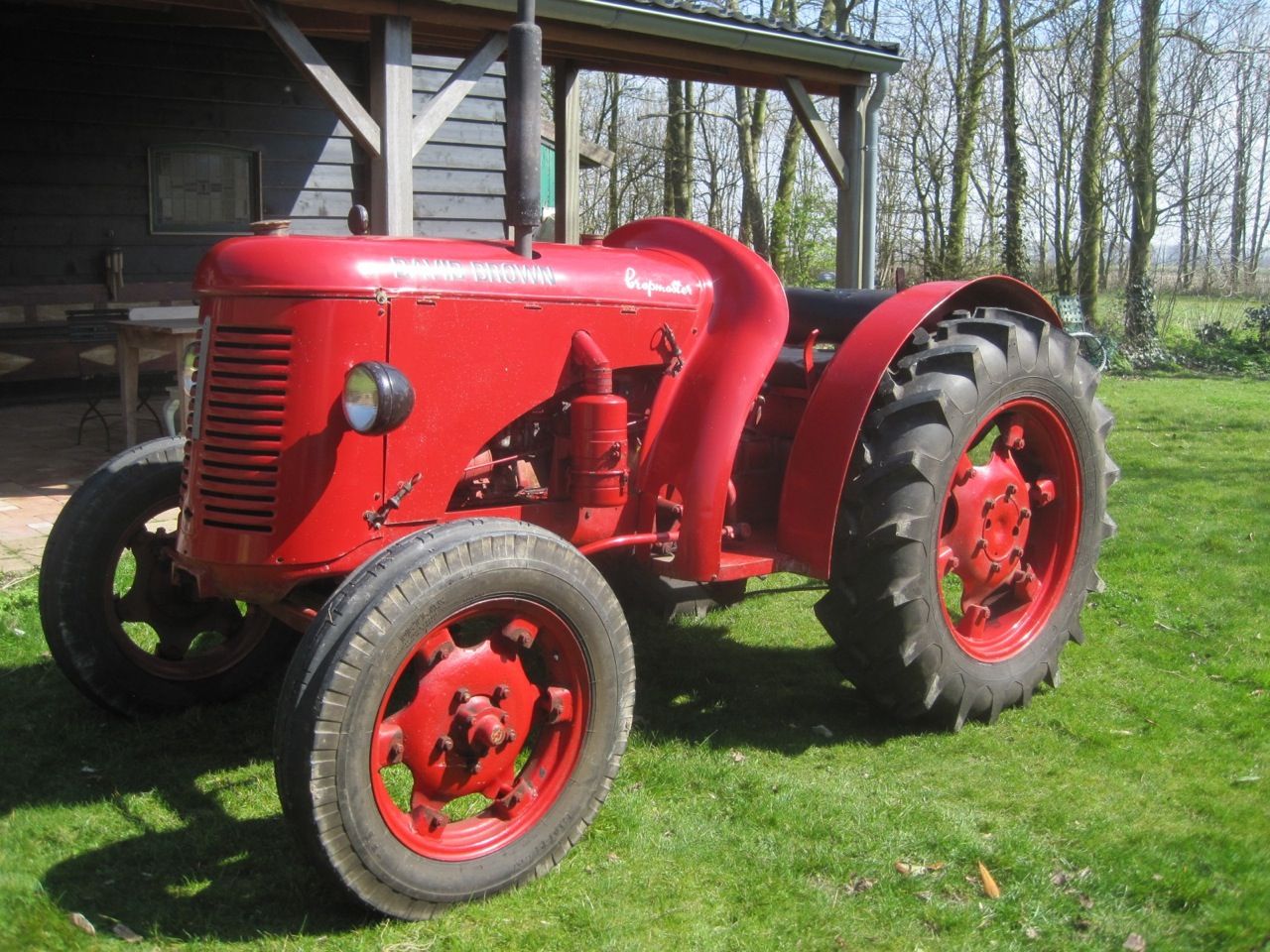 Bonhams Cars : 1949 David Brown VAK1 Cropmaster Tractor Chassis no. P21149