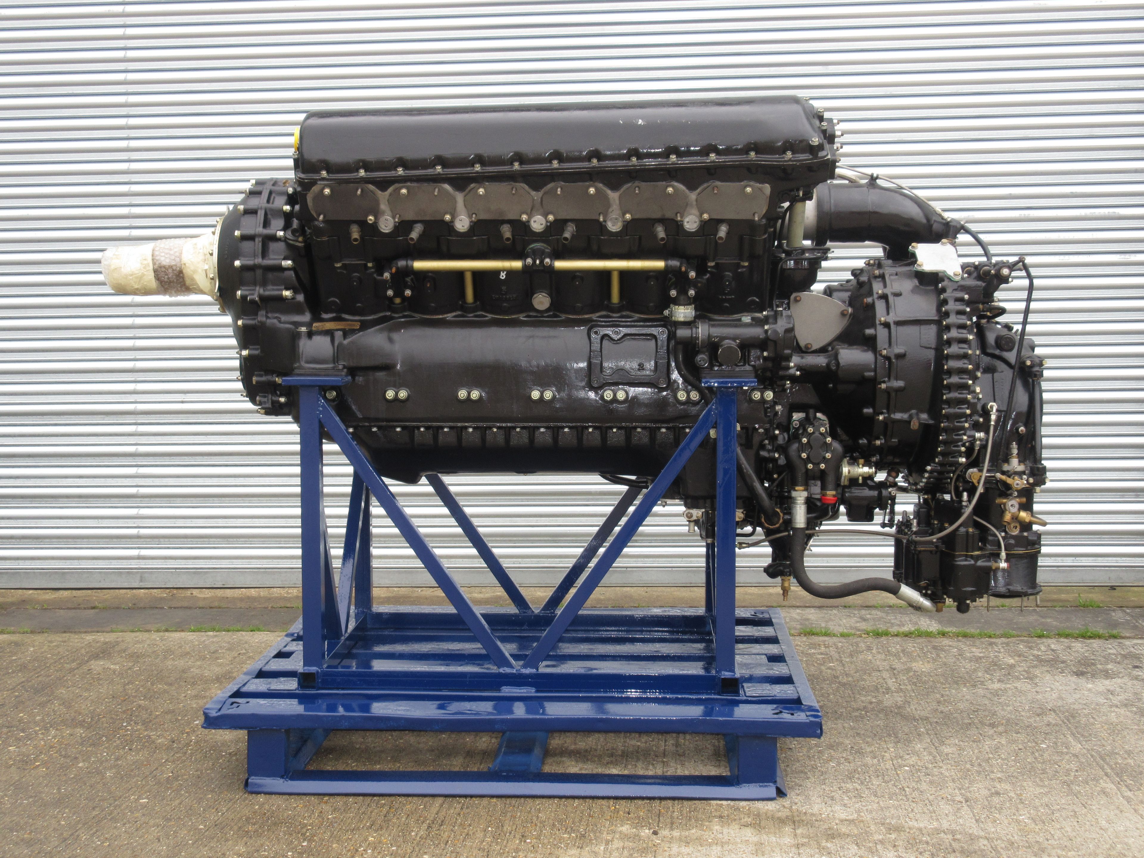 Bonhams Cars : A Rolls-Royce Merlin engine (type 500) number 29-306483,